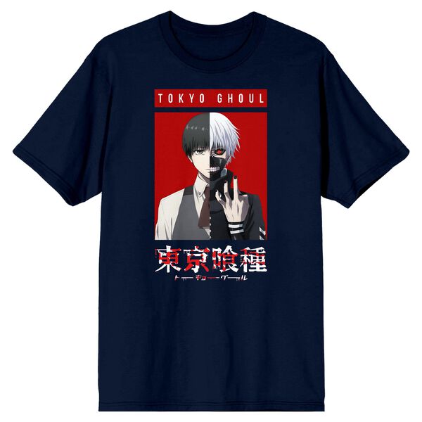 Tokyo Ghoul - Kaneki Split Face T-Shirt | Crunchyroll Store
