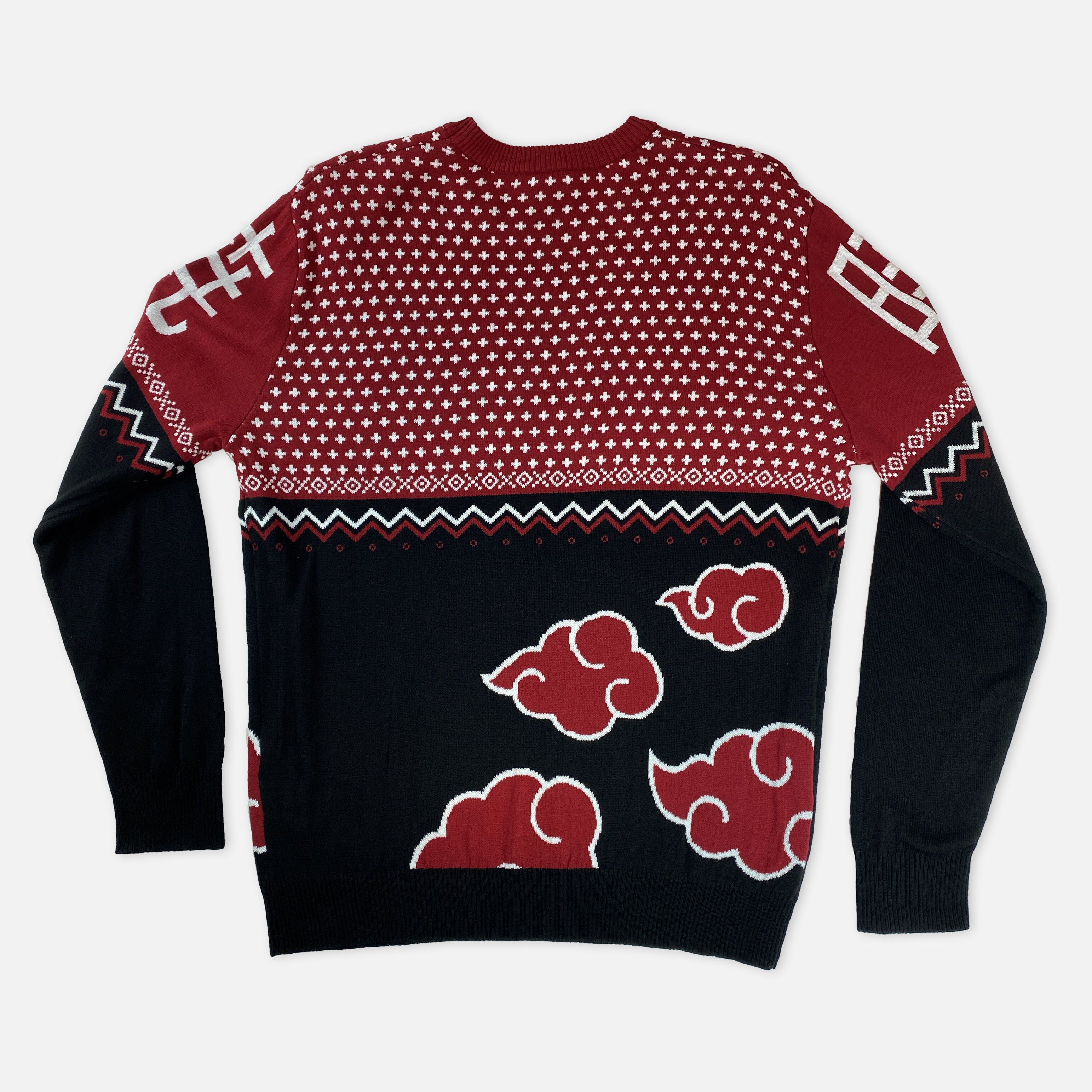 Naruto Shippuden - Akatsuki Holiday Sweater | Crunchyroll Store