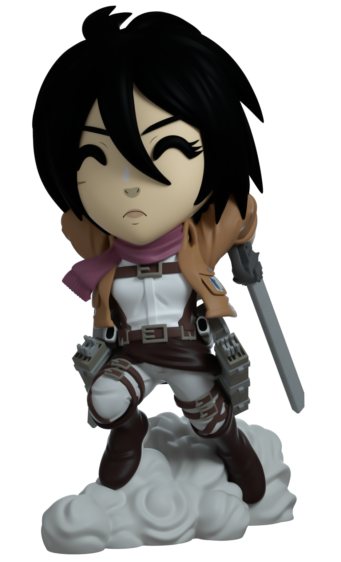 Attack on Titan - Mikasa Attacking Vinyl Figure | Crunchyroll Store