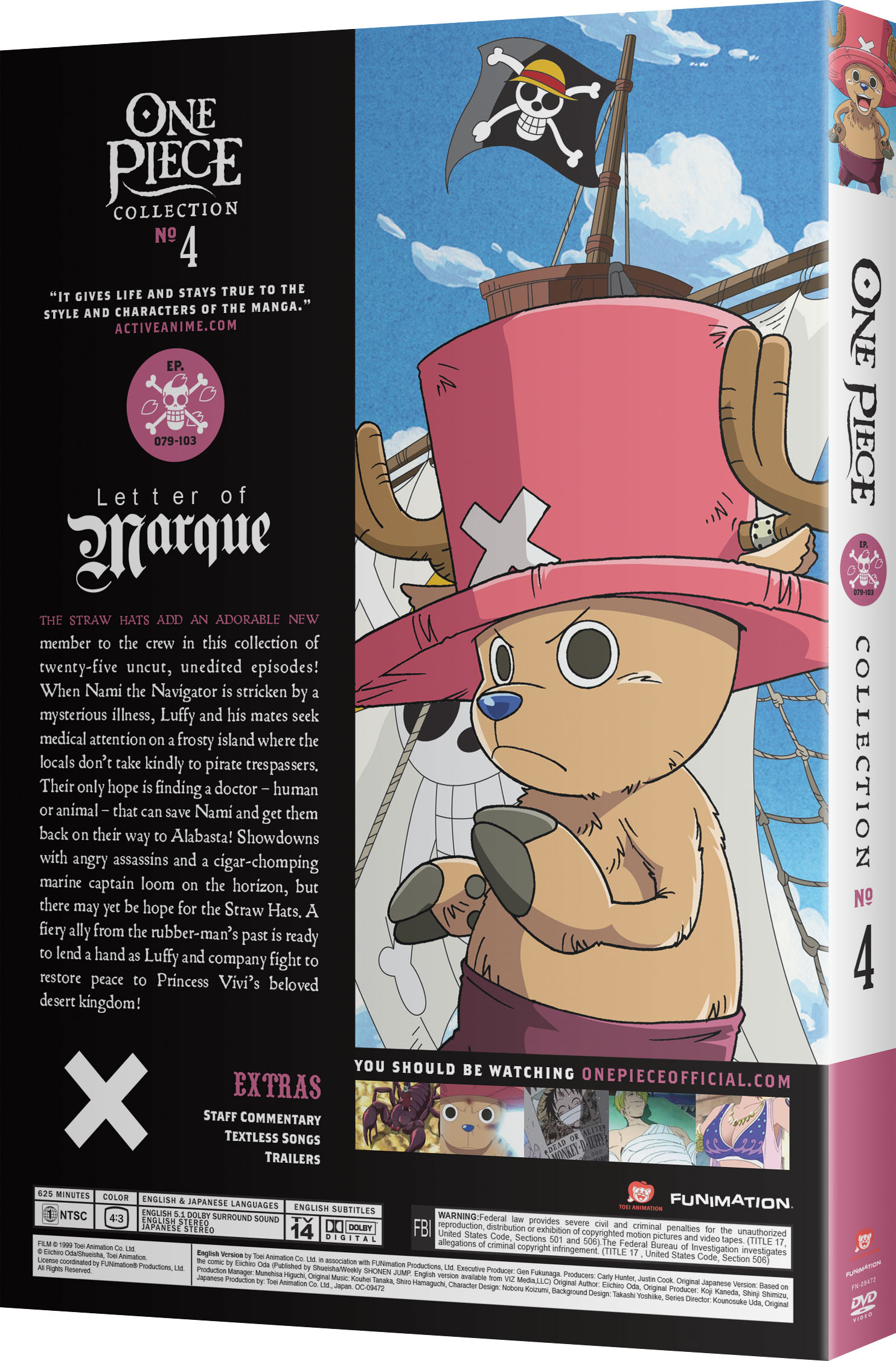 One Piece - Collection 4 - DVD | Crunchyroll Store