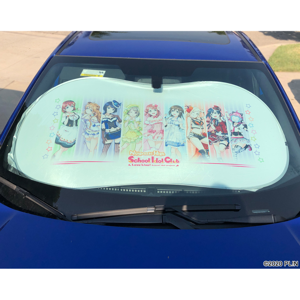 Love Live! Nijigasaki High School Idol Club Car Sunshade | Crunchyroll ...