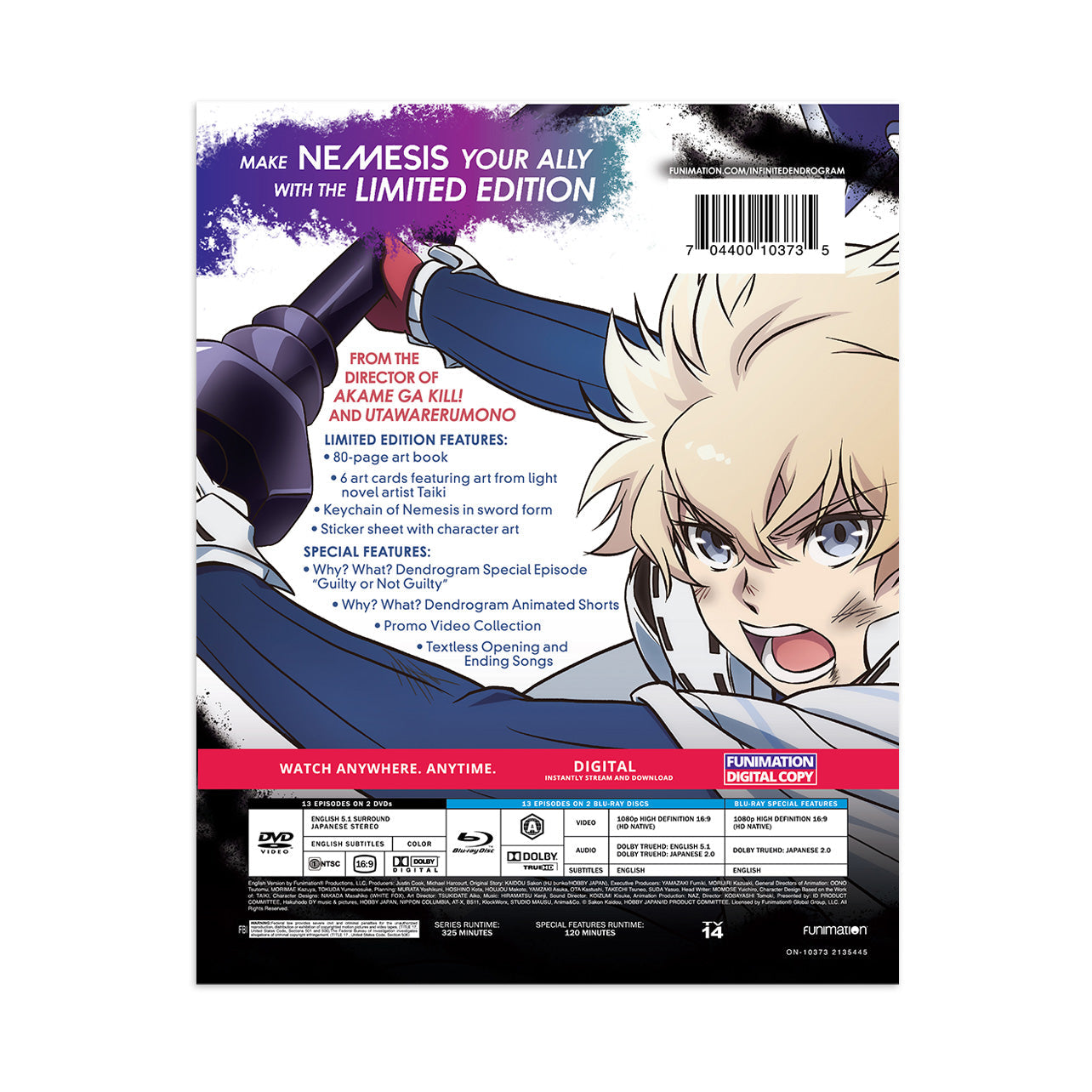 Infinite Dendrogram - The Complete Series - Limited Edition - Blu-ray ...