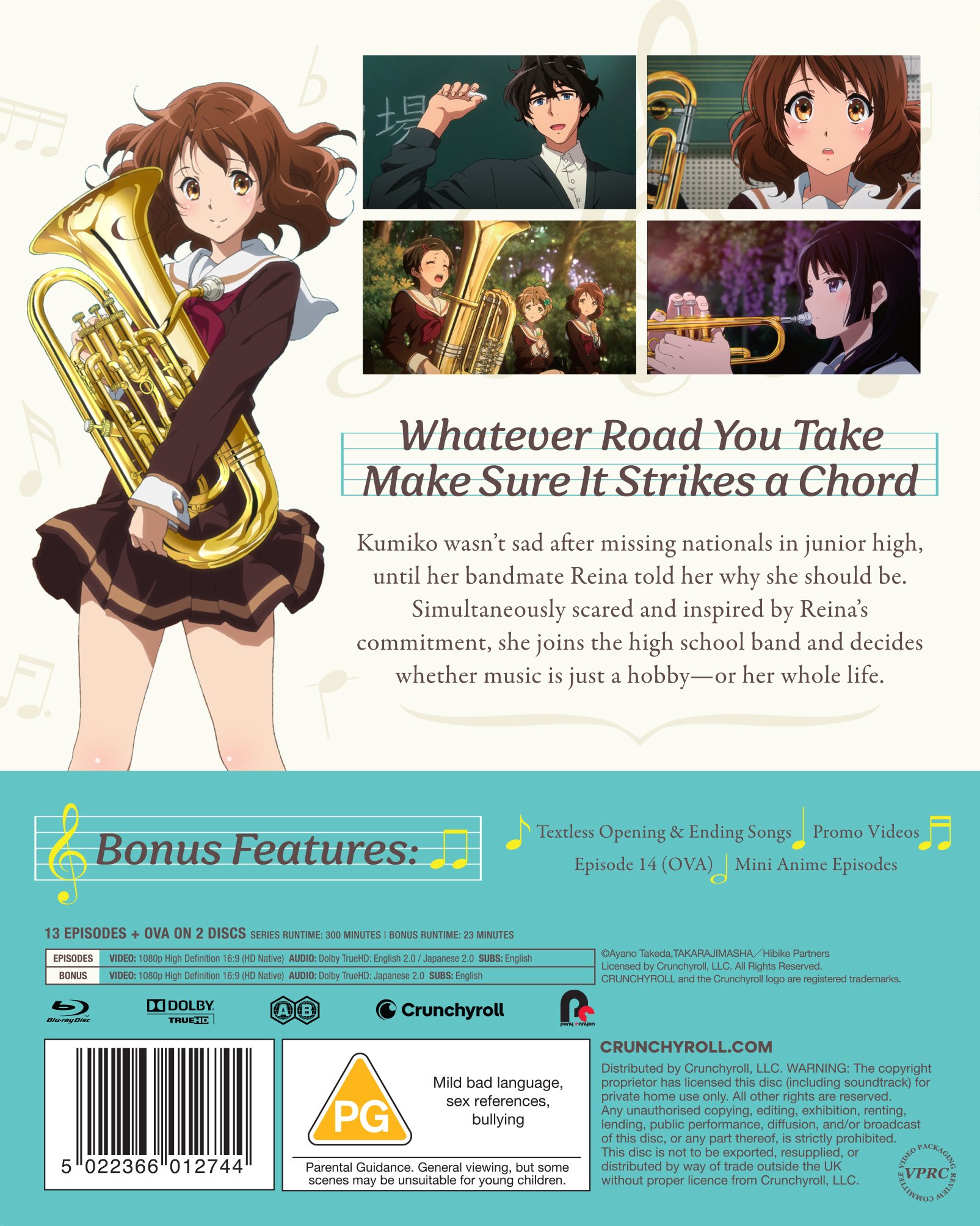 Sound! Euphonium - Season 1 - Blu-ray | Crunchyroll Store | Slovakia