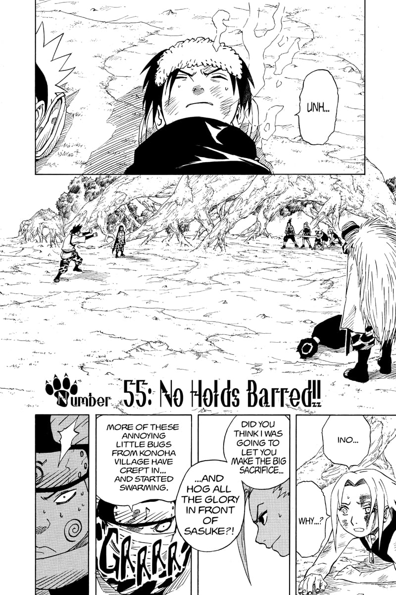 Naruto Vs Sasuke Manga Chapter