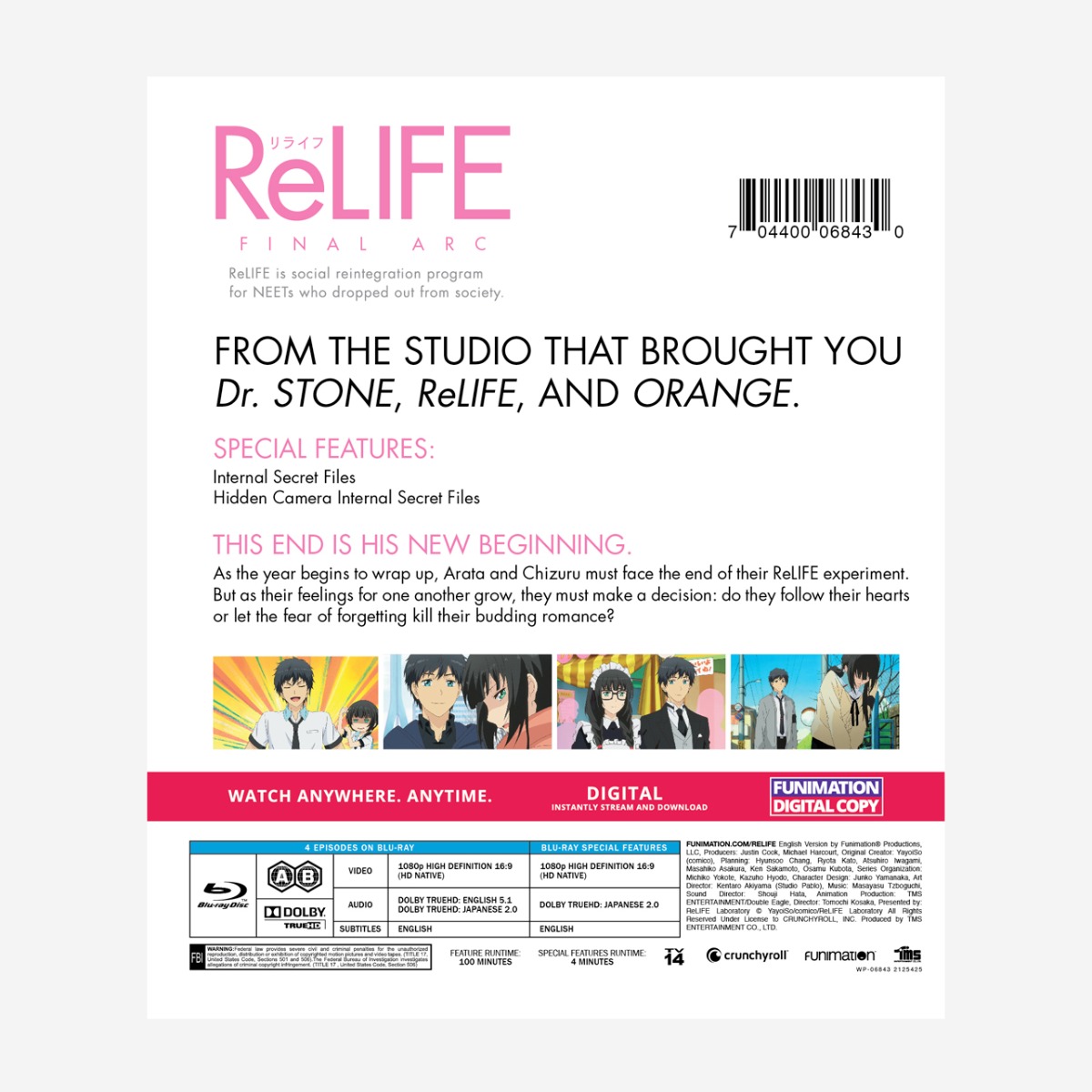 ReLIFE Final Arc - Classics - Blu-ray | Crunchyroll store