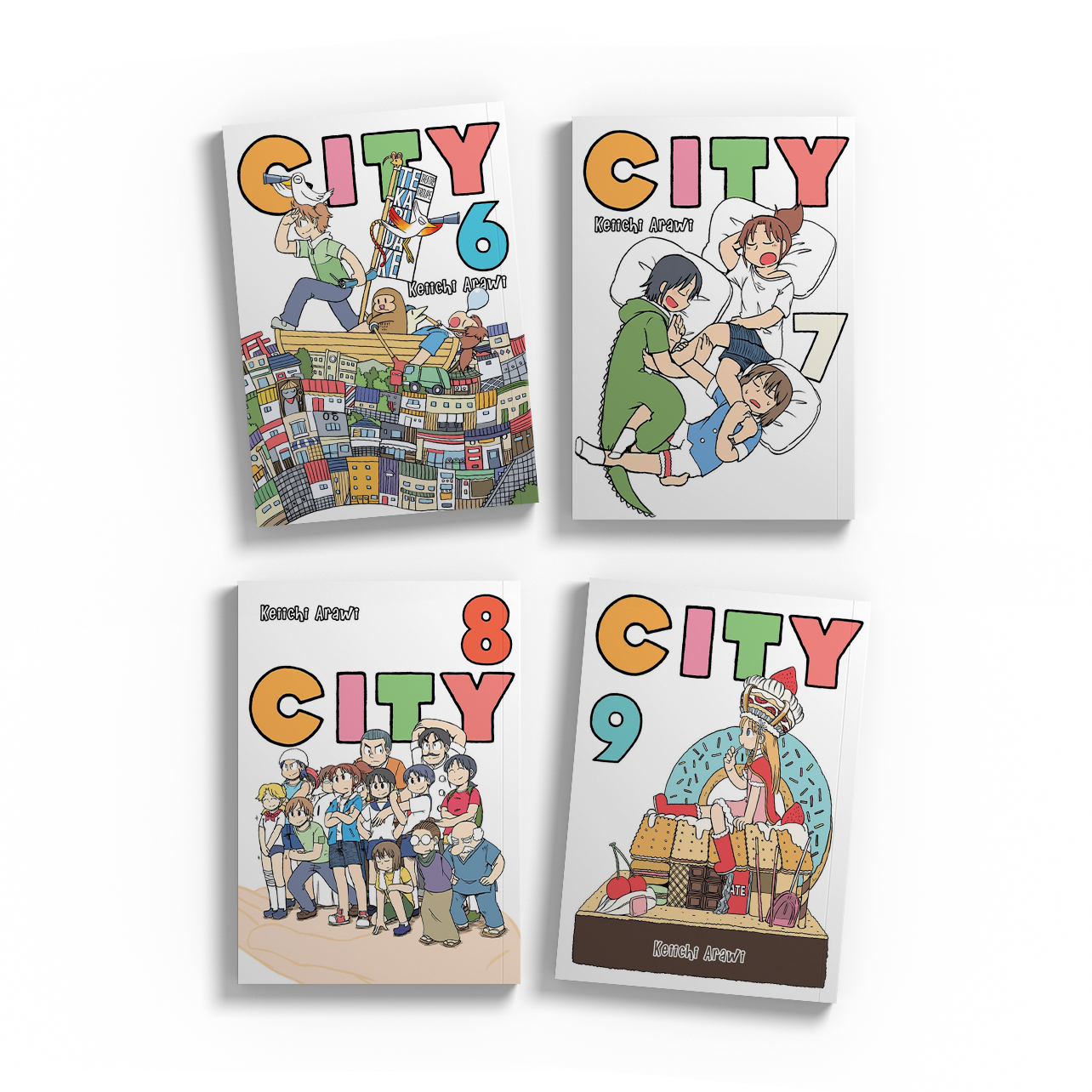 CITY Manga (6-9) Bundle | Crunchyroll Store