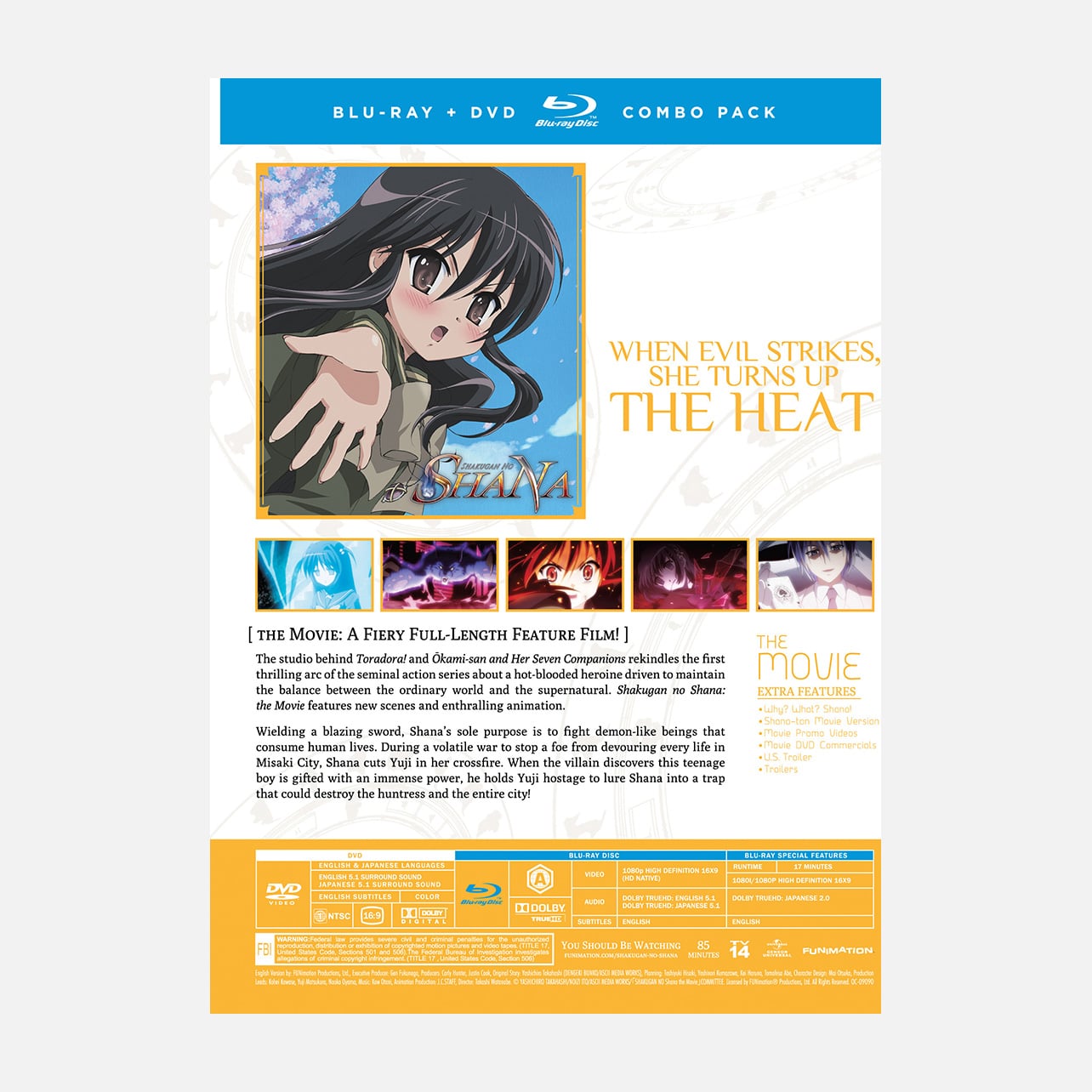 Shakugan no Shana - Movie - Blu-ray + DVD | Crunchyroll store