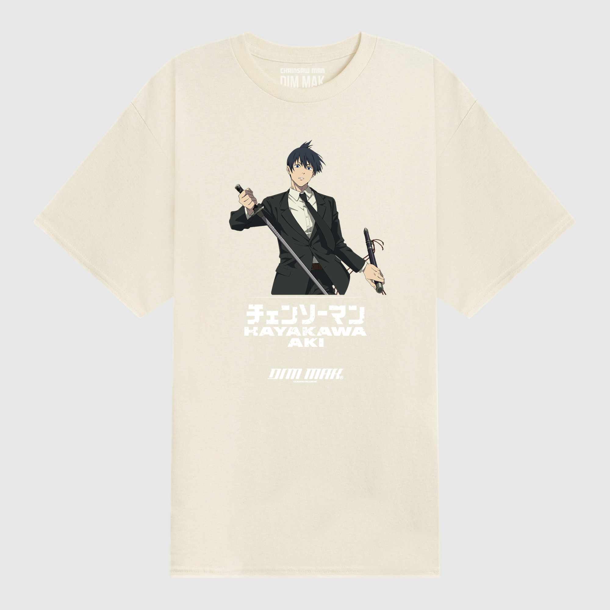 Chainsaw Man x Dim Mak - Aki T-Shirt | Crunchyroll Store