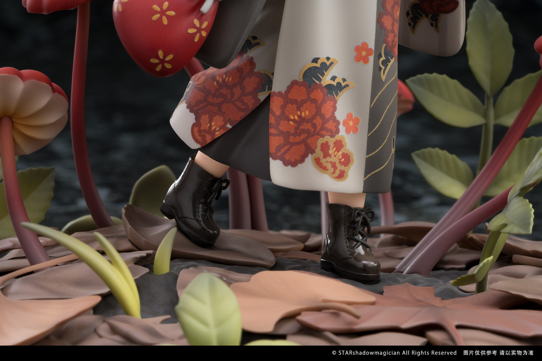 The Mushroom Girls - Marasmius Haematocephalus 1/1 Scale Figure (Series No. 6 Ver ...