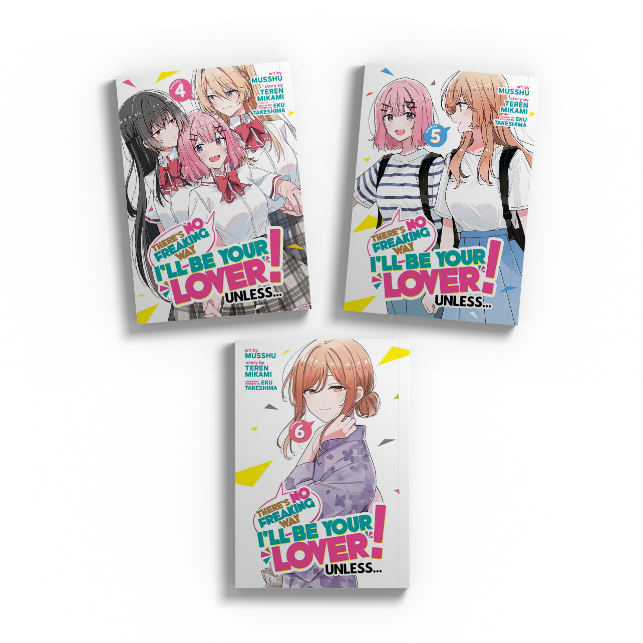 There's No Freaking Way I'll Be Your Lover! Unless... Manga (4-6) Bundle | Crunchyroll Store