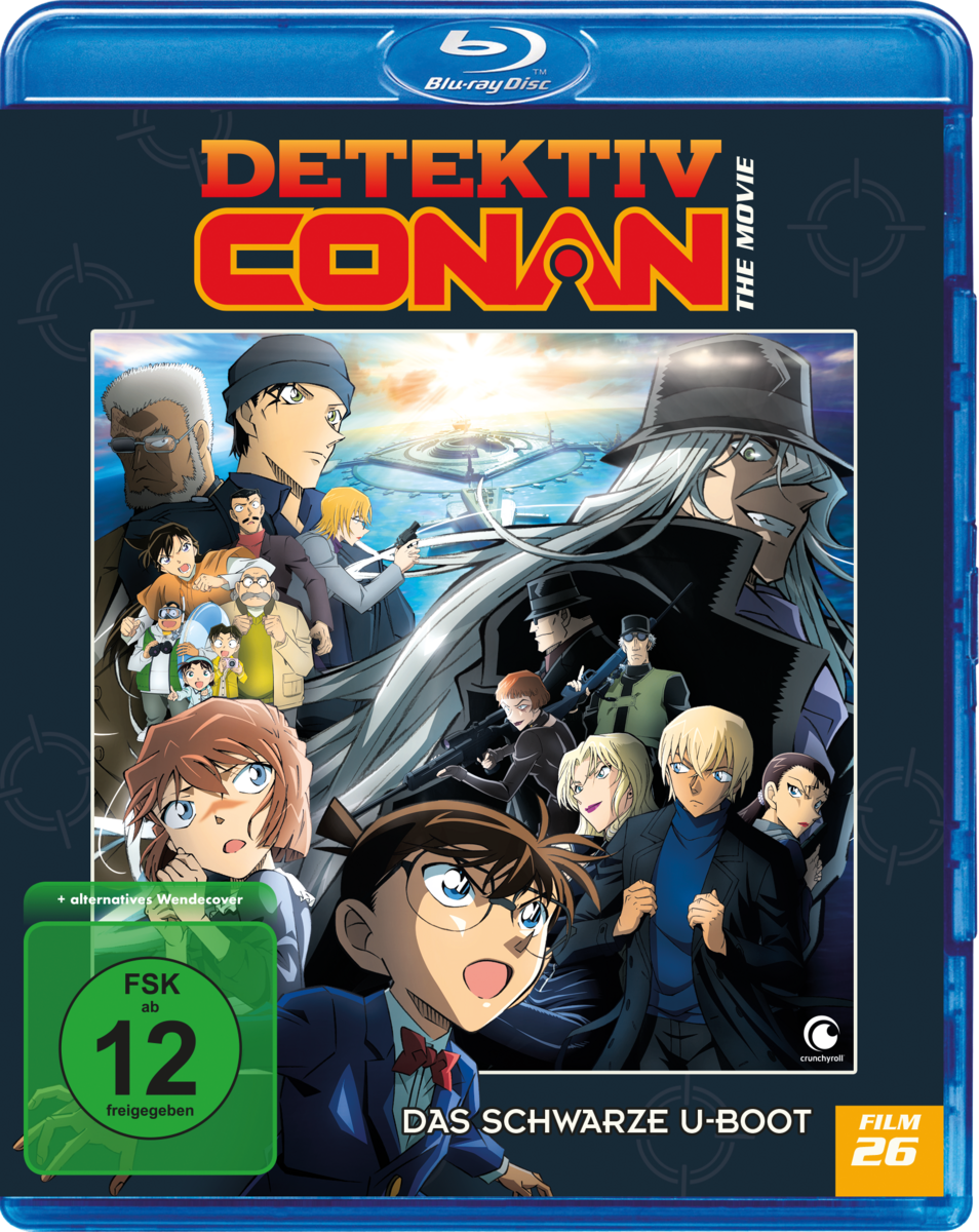Detective Conan - The Movie (26) The Black Submarine - Blu-Ray (German ...