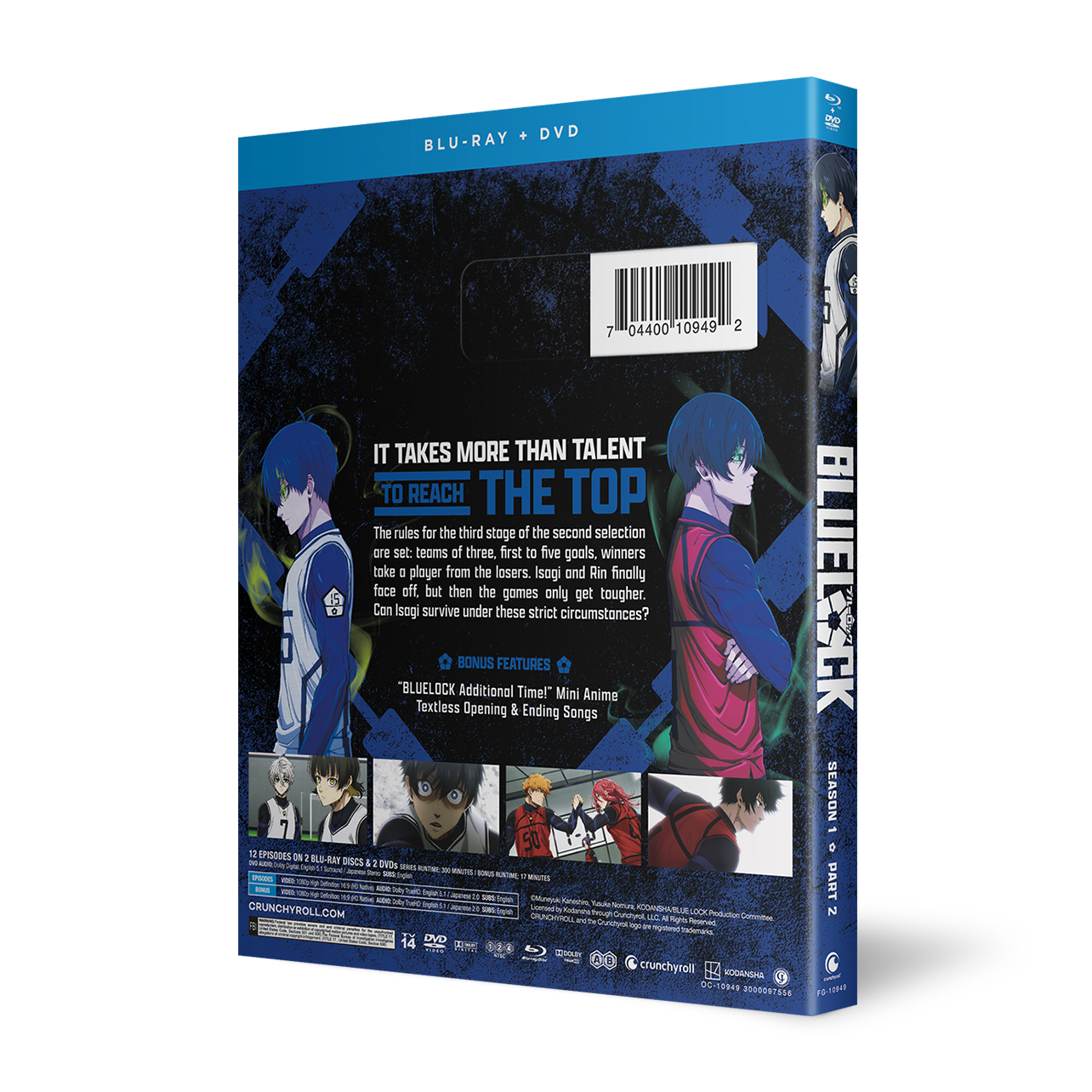 BLUE LOCK - Part 2 - Blu-ray + DVD | Crunchyroll Store