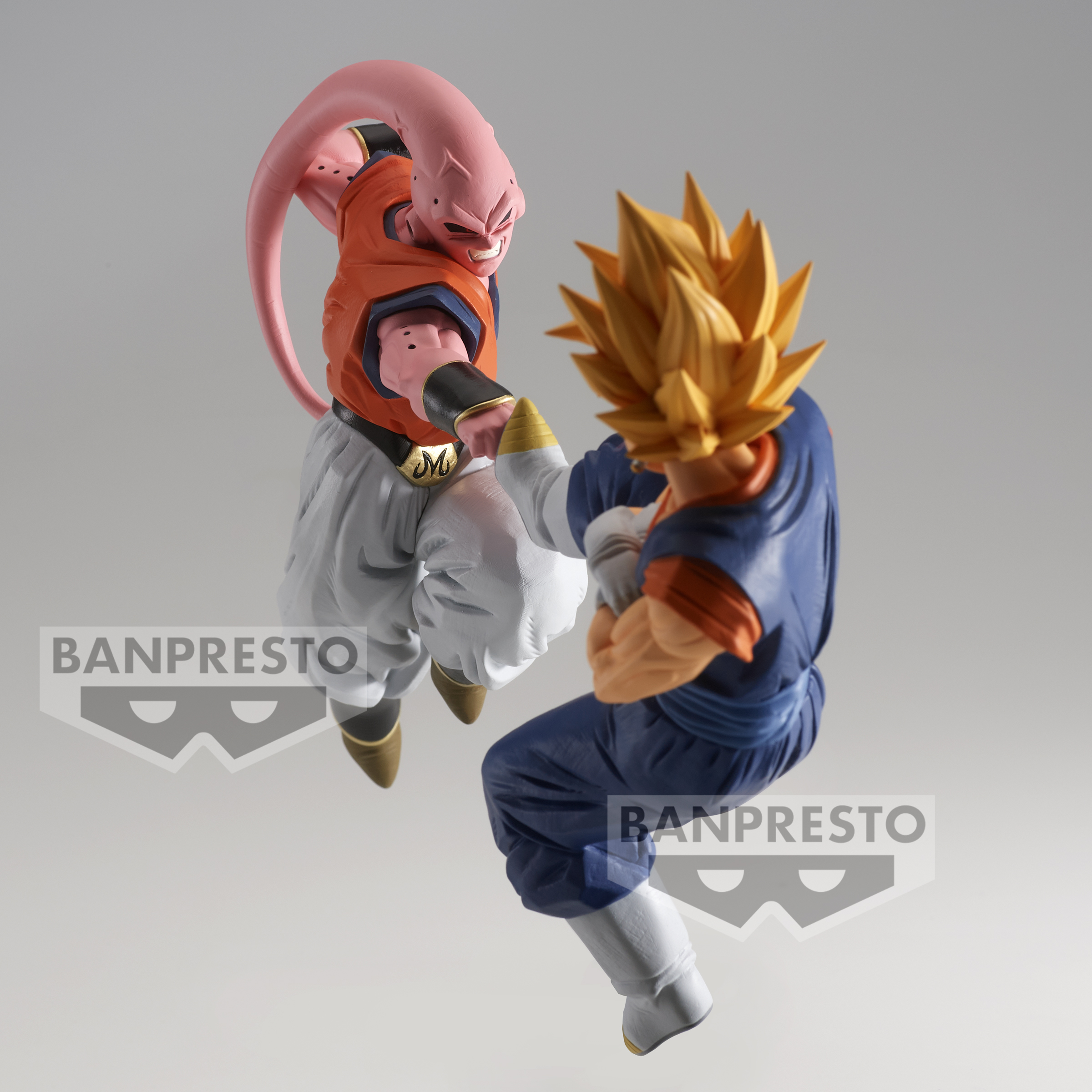Dragon Ball Z - Super Saiyan Vegito vs. Majin Buu Match Makers Figure ...