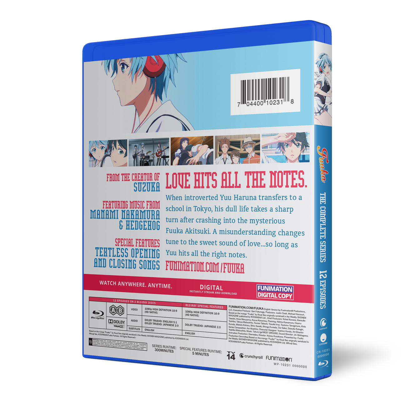 Fuuka - The Complete Series - Essentials - Blu-ray | Crunchyroll store