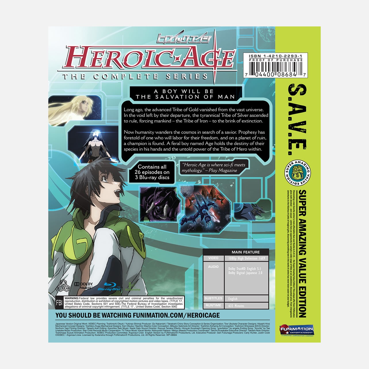 Heroic Age - The Complete Series - Blu-ray | Crunchyroll store
