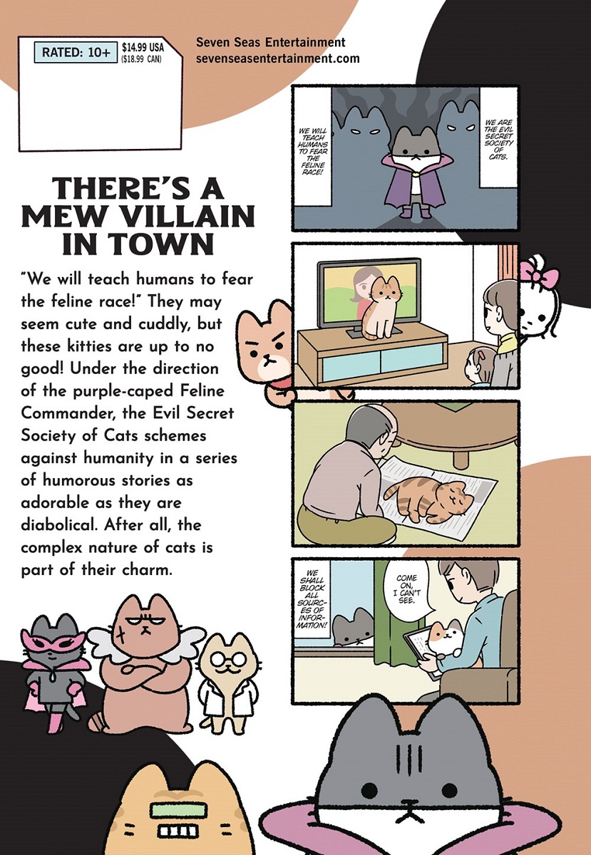 The Evil Secret Society of Cats Manga Volume 1 (Color) | Crunchyroll Store