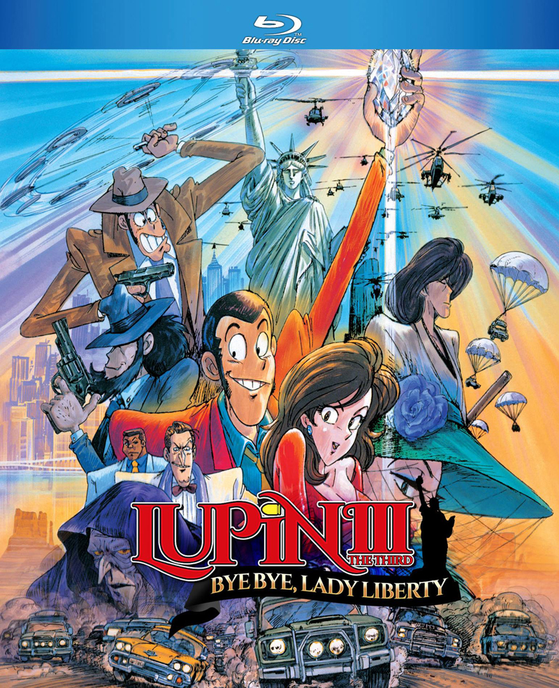 Lupin the 3rd Bye Bye Lady Liberty Blu-ray | Crunchyroll Store