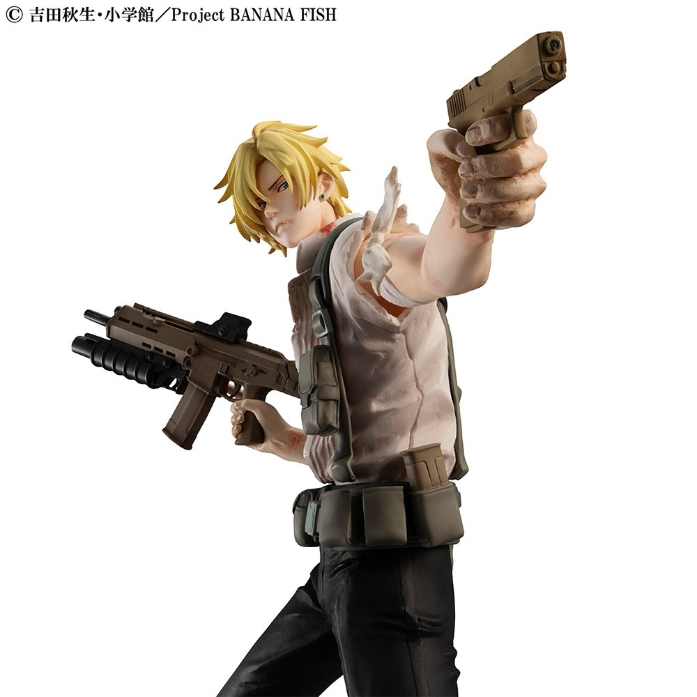 Banana Fish - Ash Lynx G.E.M. Series Figure (5th Anniversary Ver ...