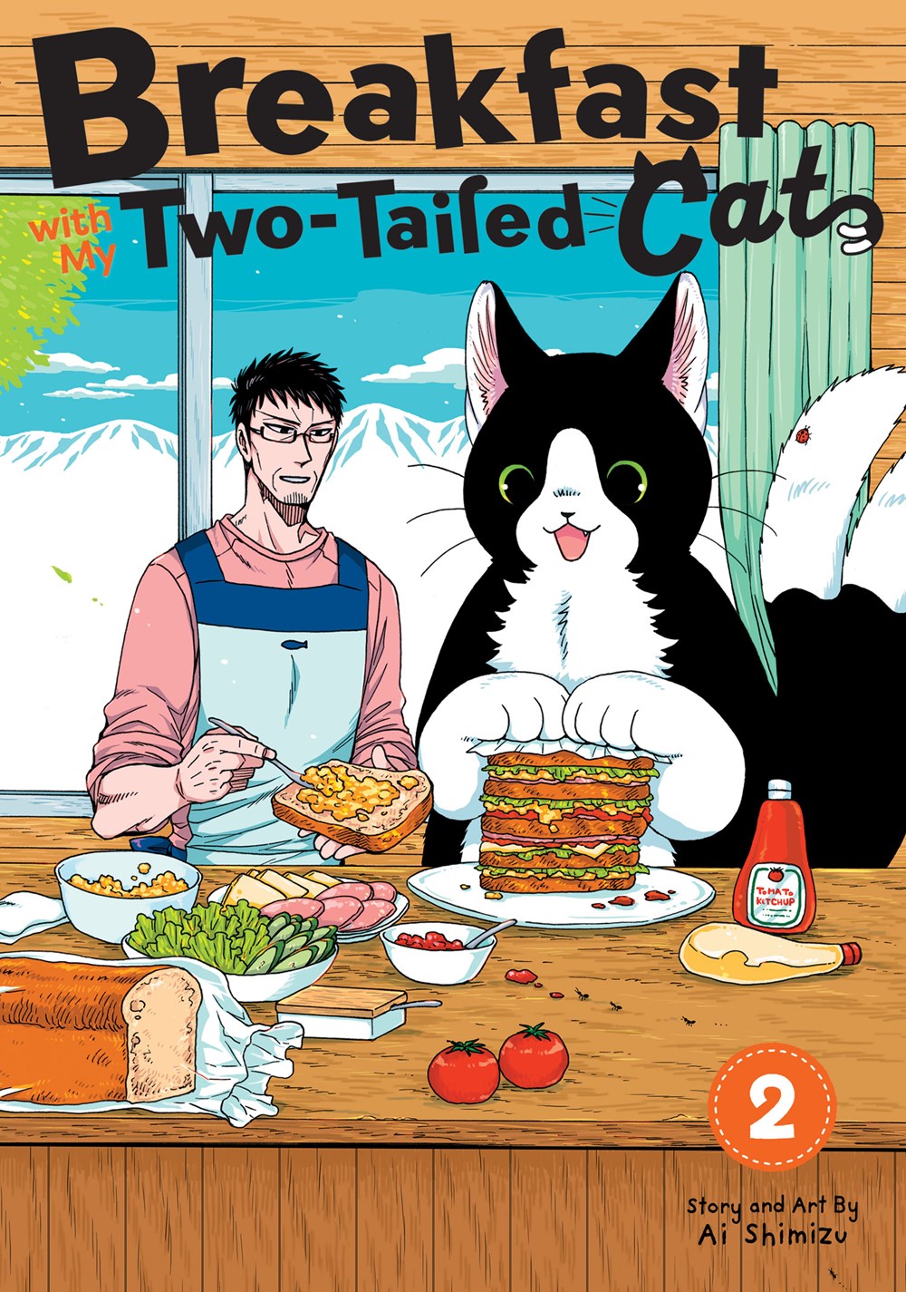 Breakfast with My Two-Tailed Cat Manga Volume 2 | Crunchyroll Store
