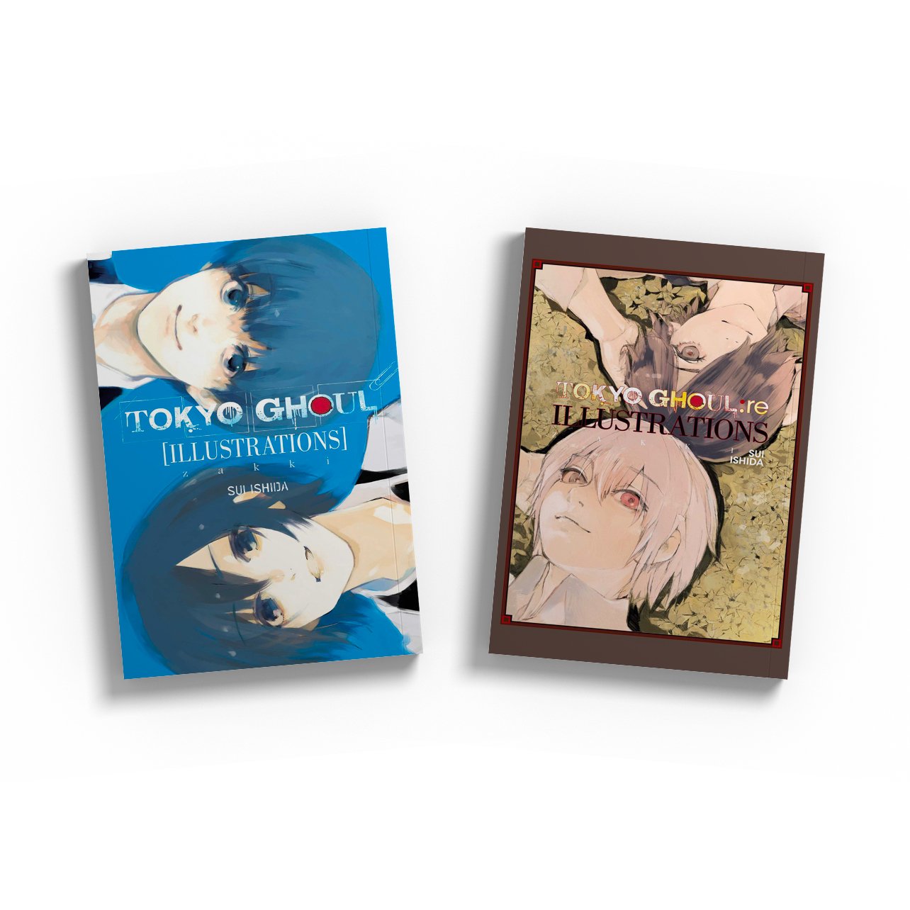 Tokyo Ghoul & Tokyo Ghoul:re Illustrations: zakki Art Book Bundle ...