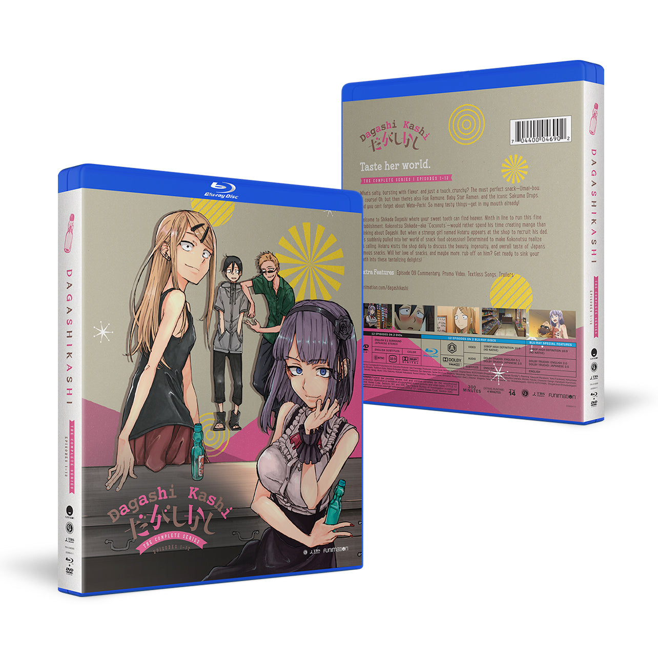 Dagashi Kashi - The Complete Series - Blu-ray + DVD | Crunchyroll store