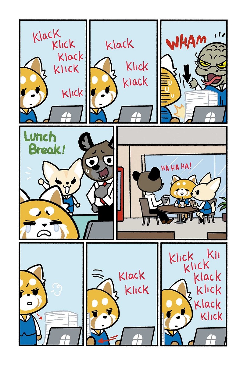 Aggretsuko: Down the Rabbit Hole Graphic Novel (Hardcover ...