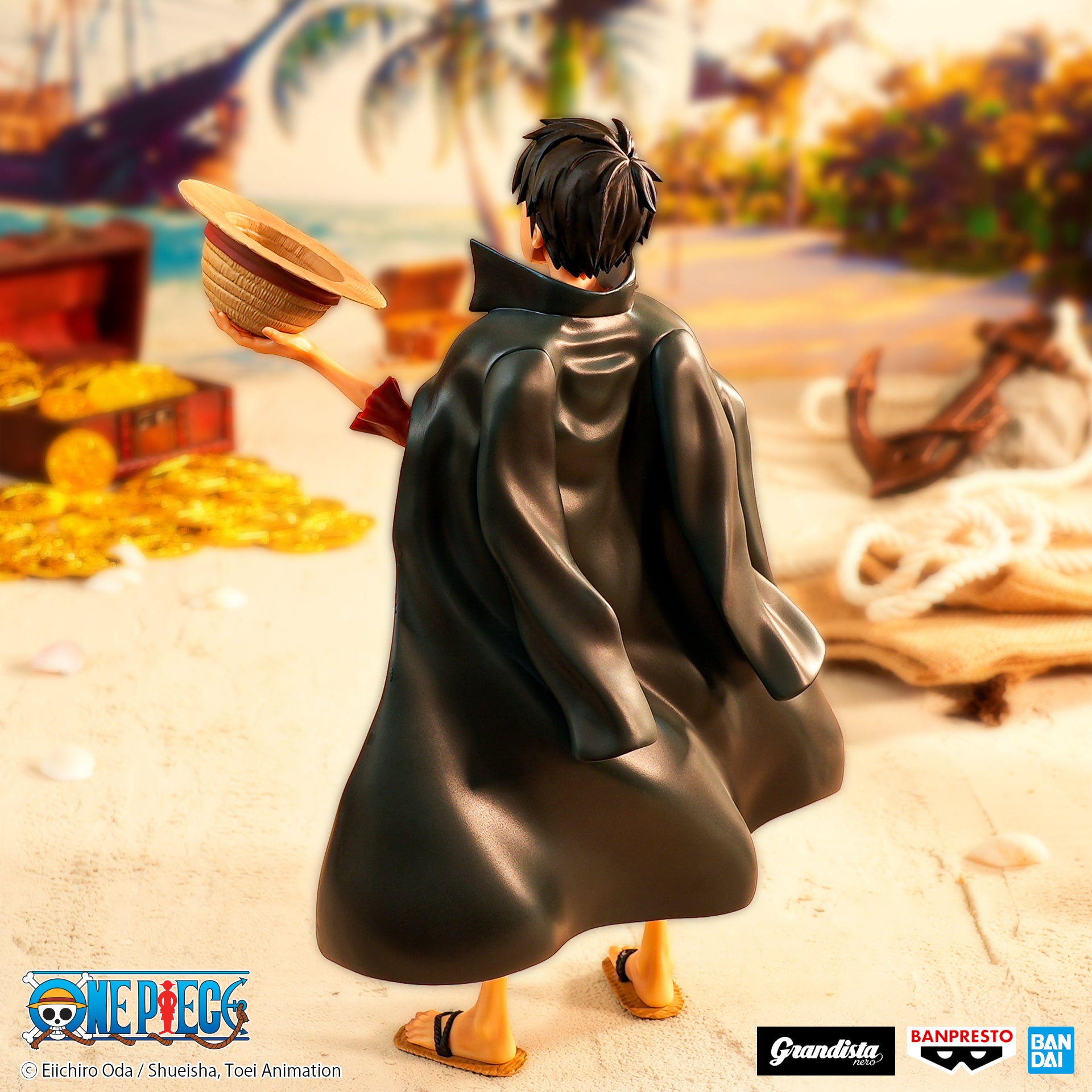 One Piece - Monkey D. Luffy #2 Grandista Nero Figure | Crunchyroll store