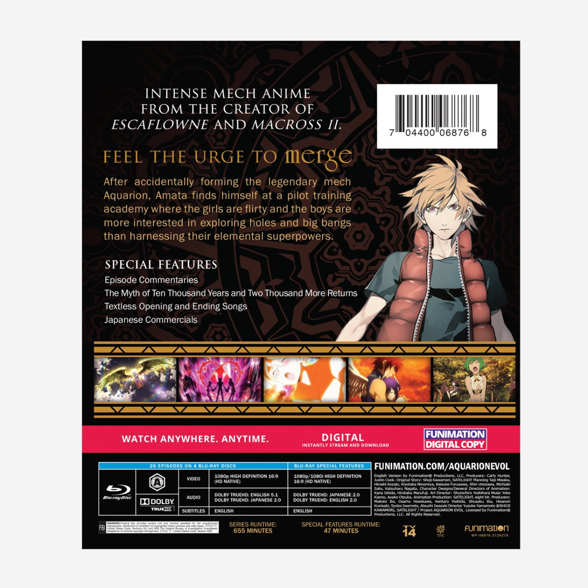 Aquarion EVOL - Season 2 - Essentials - Blu-ray | Crunchyroll store