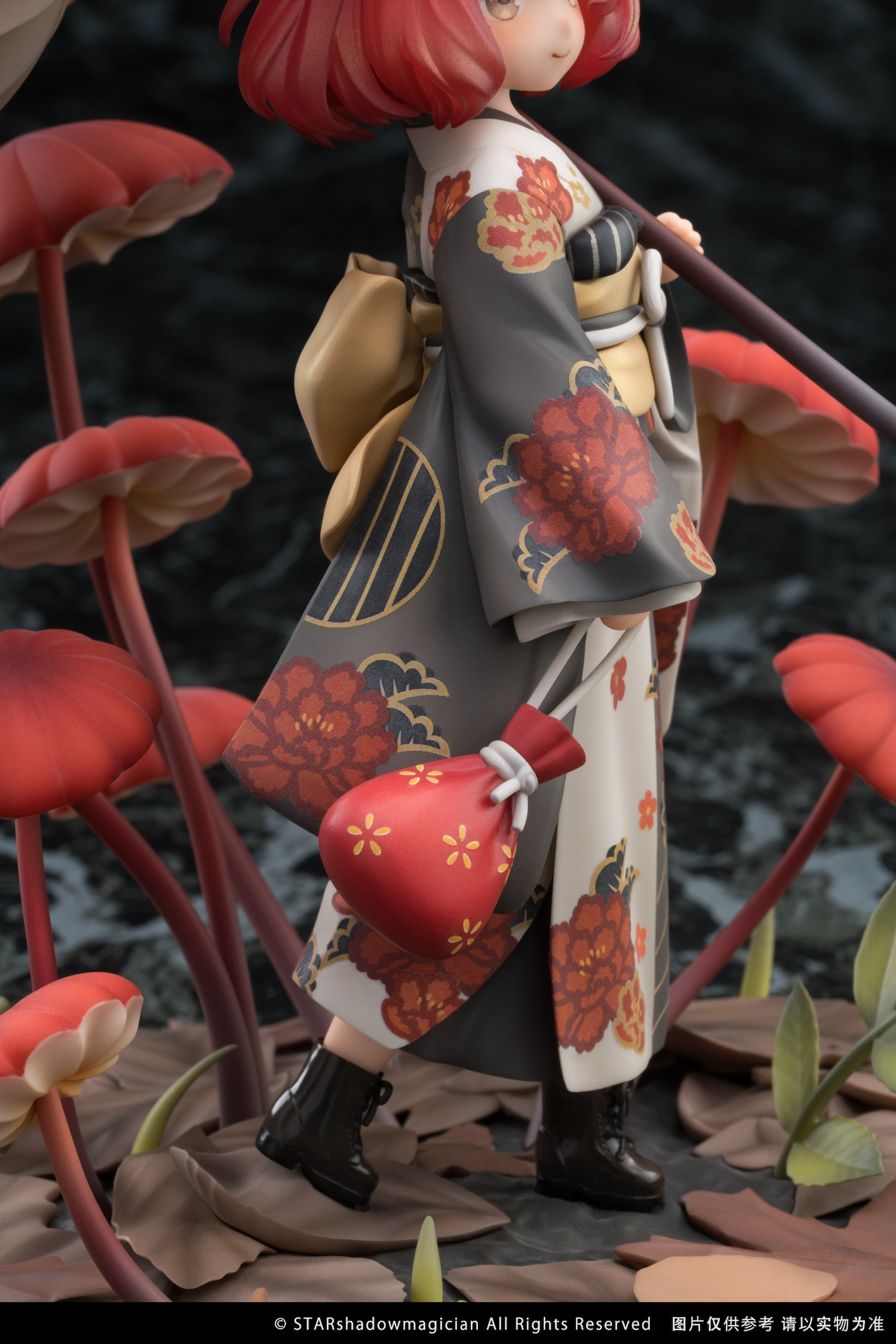 The Mushroom Girls - Marasmius Haematocephalus 1/1 Scale Figure (Series No. 6 Ver ...