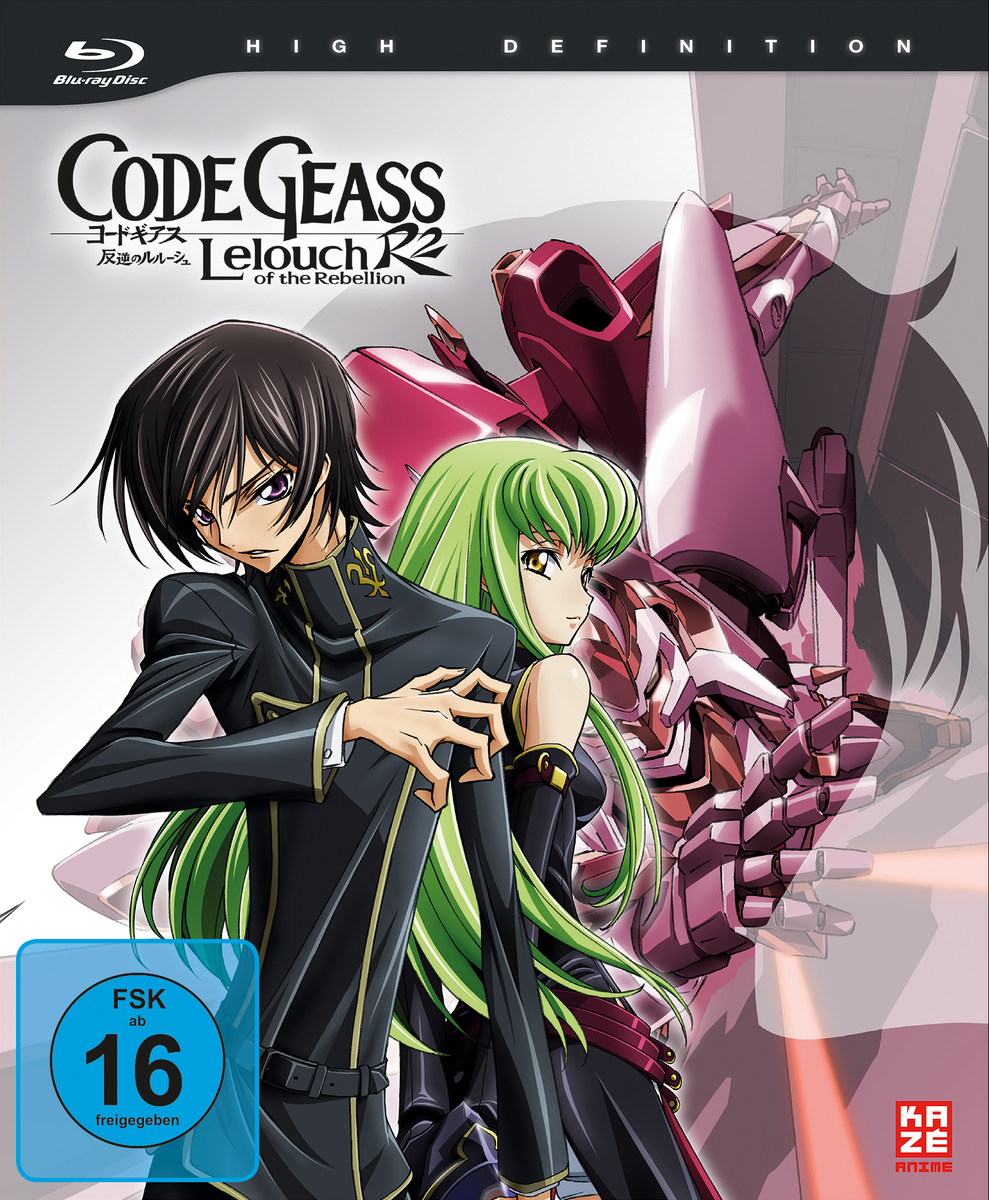 Code Geass: Lelouch of the Rebellion Season 2 - Blu-Ray - Complete ...