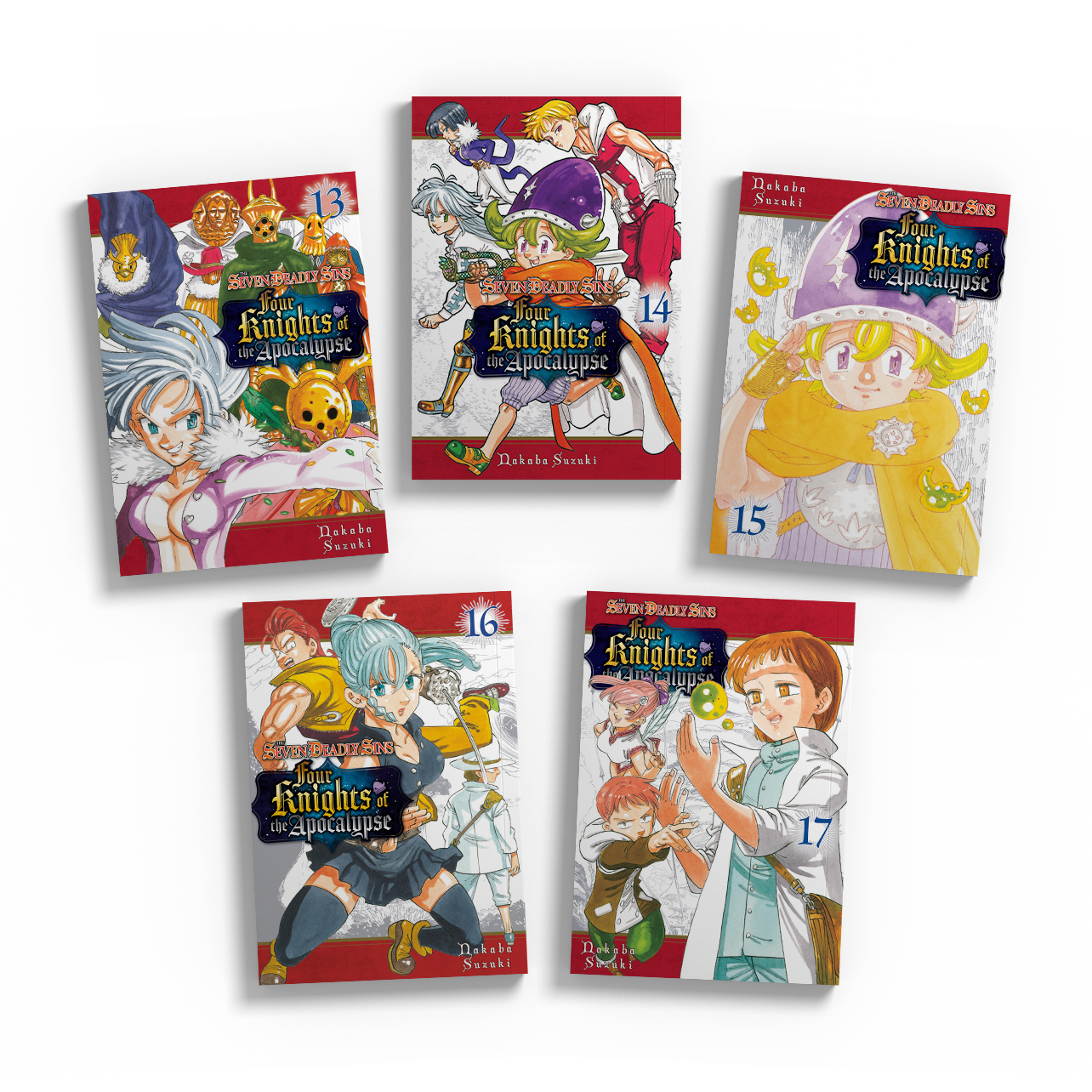 The Seven Deadly Sins: Four Knights of the Apocalypse Manga (13-17) Bundle | Crunchyroll Store