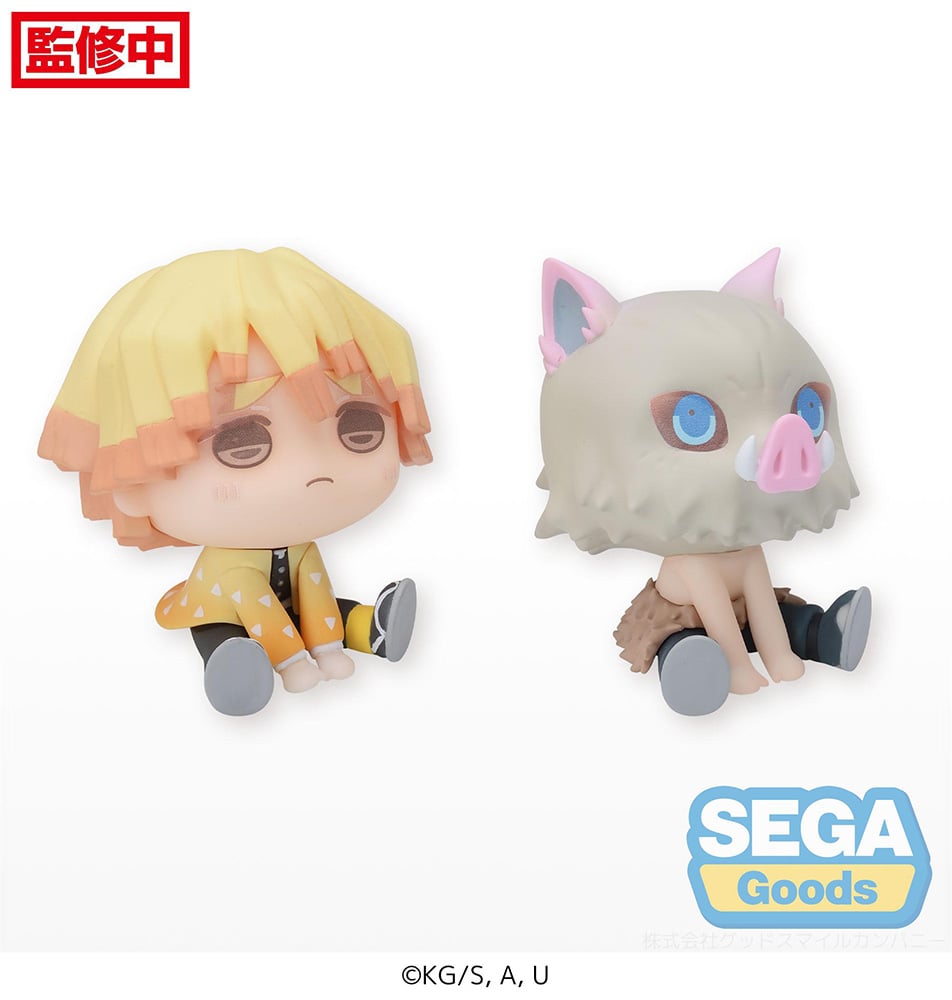 Demon Slayer: Kimetsu no Yaiba - Zenitsu Agatsuma & Inosuke Hashibira ...