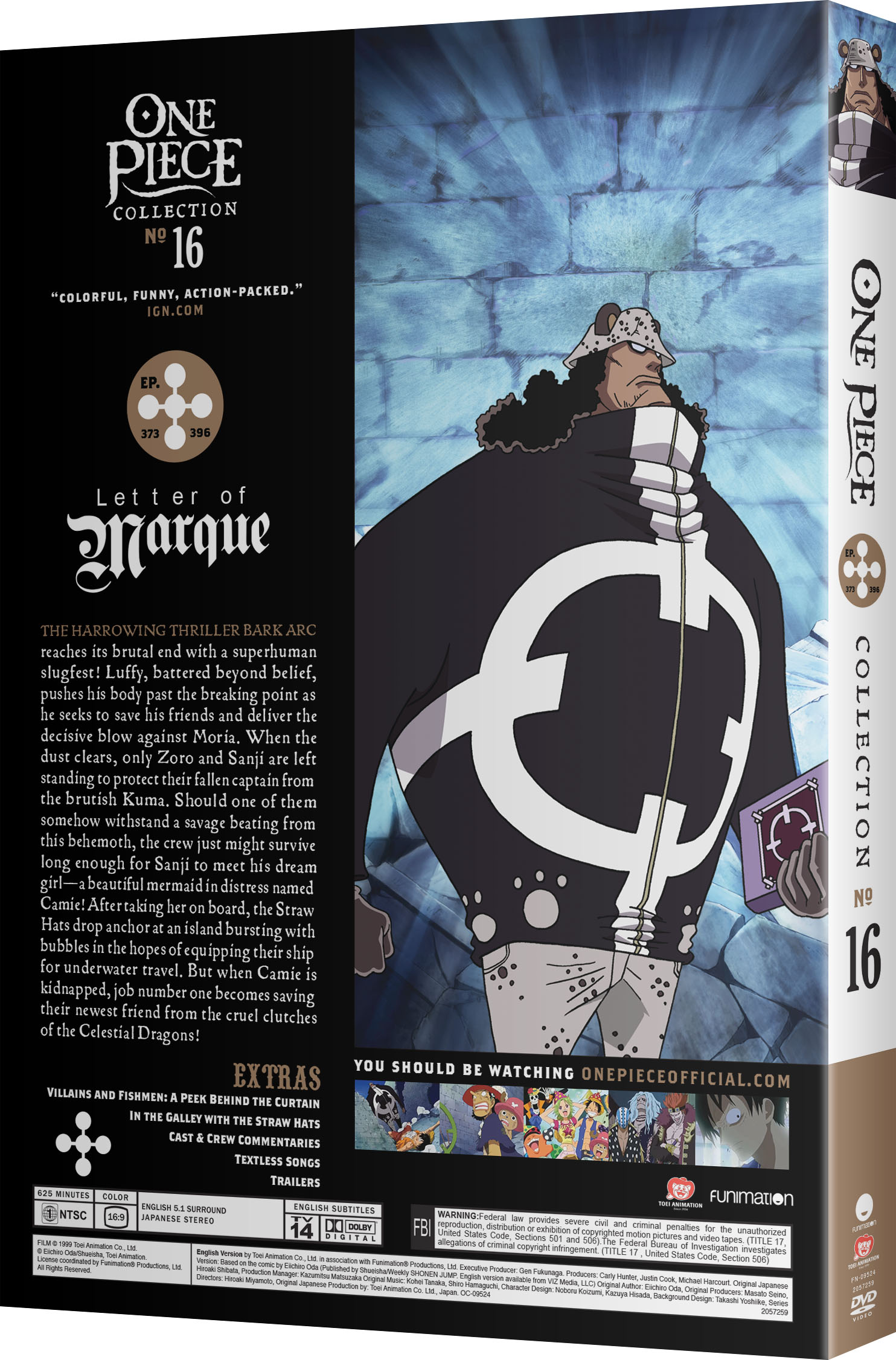 One Piece - Collection 16 - DVD | Crunchyroll Store