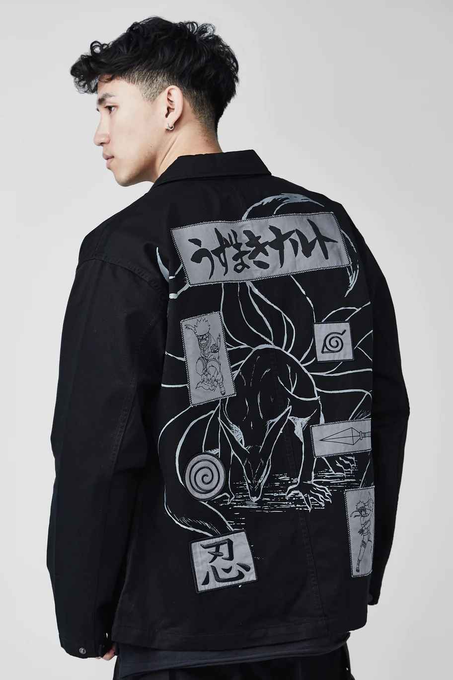 Naruto - Team Liquid x Naruto Kyubi Twill Jacket | Crunchyroll store