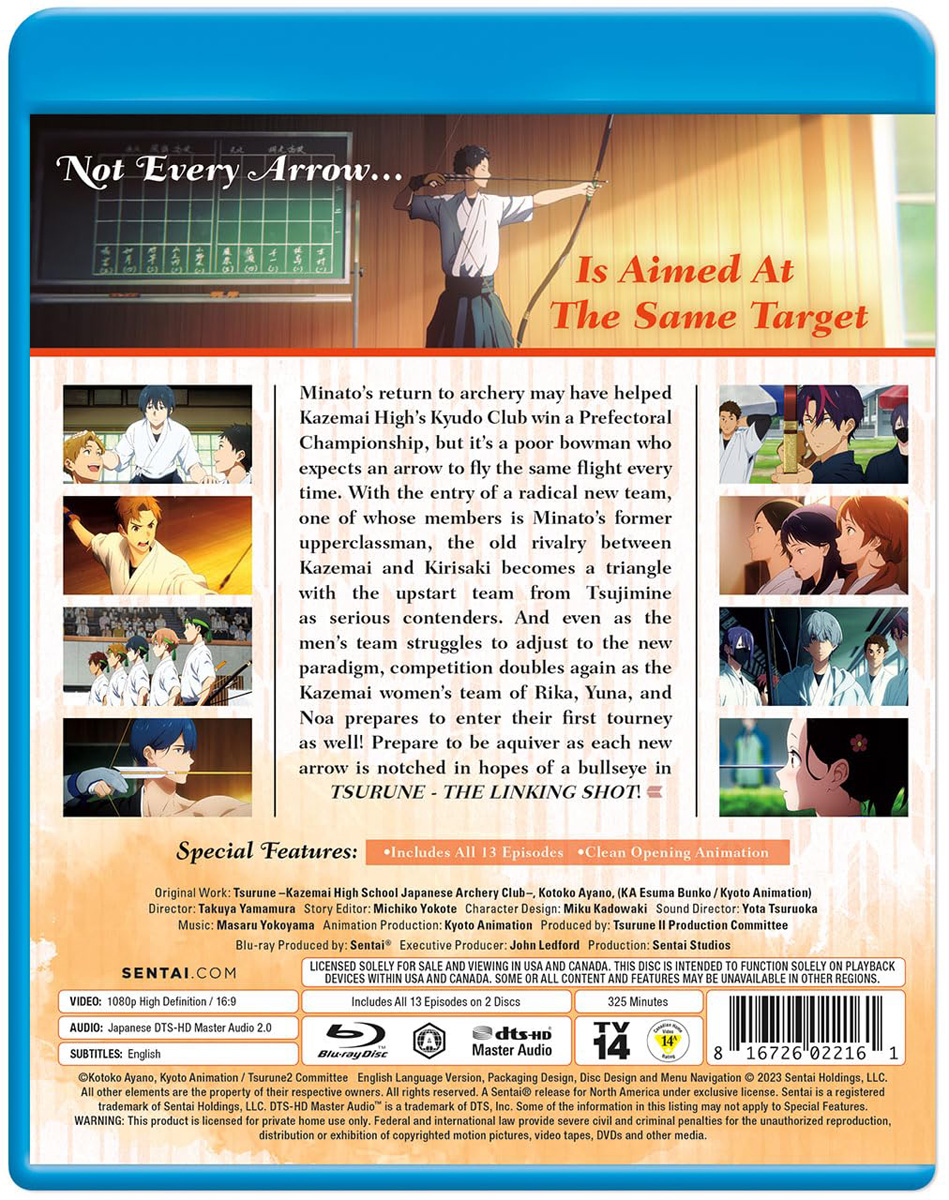 Tsurune The Linking Shot Blu-ray | Crunchyroll Store