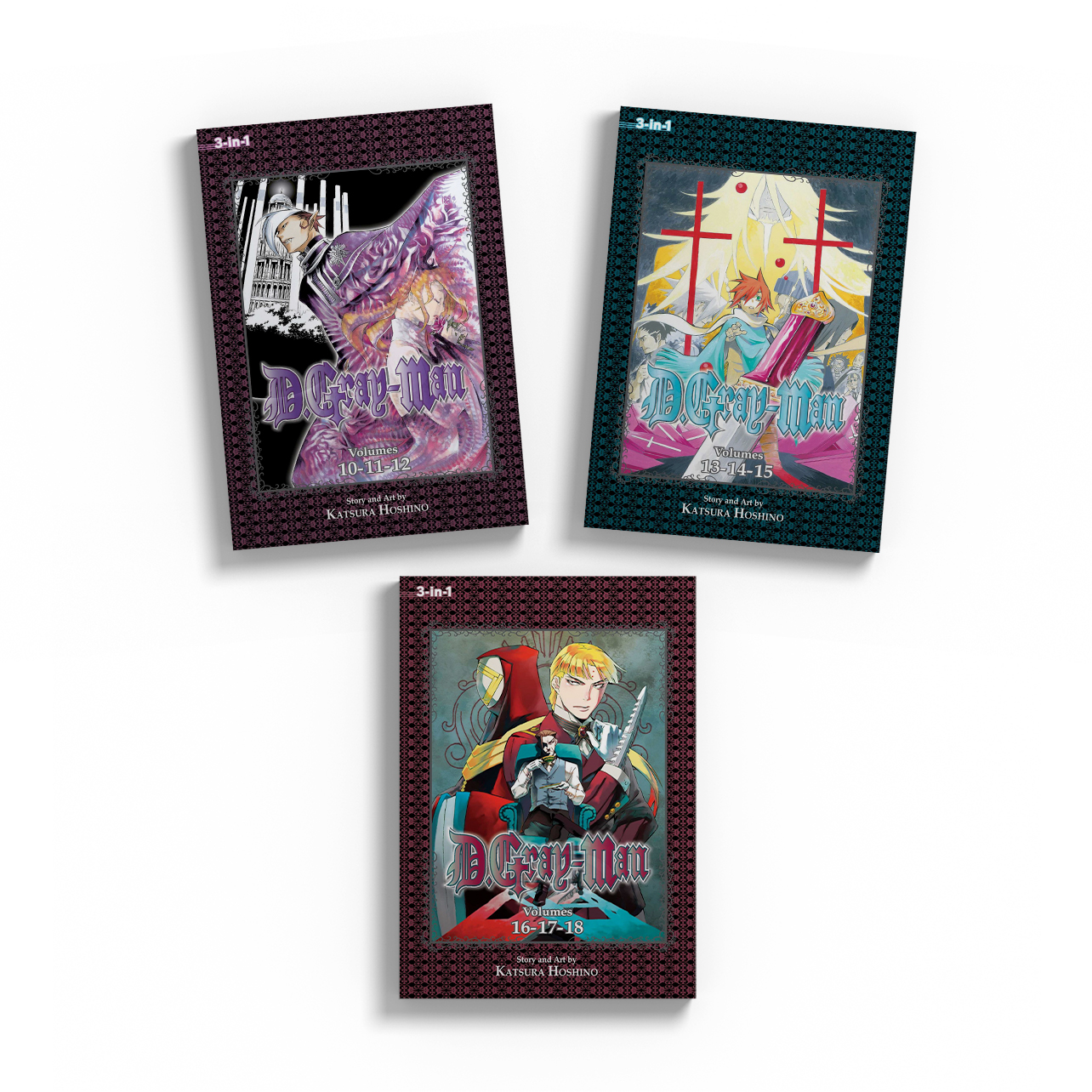 D.Gray-man 3-in-1 Edition Manga (4-6) Bundle | Crunchyroll Store