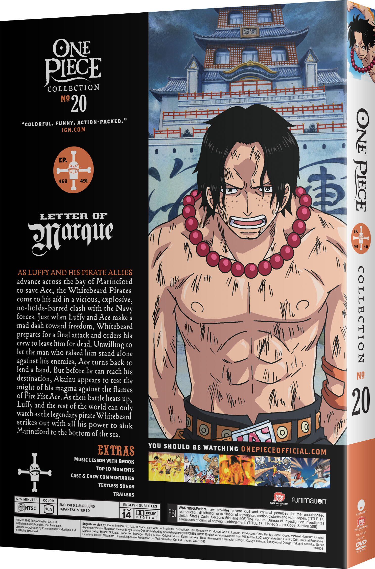 One Piece - Collection 20 - DVD | Crunchyroll Store