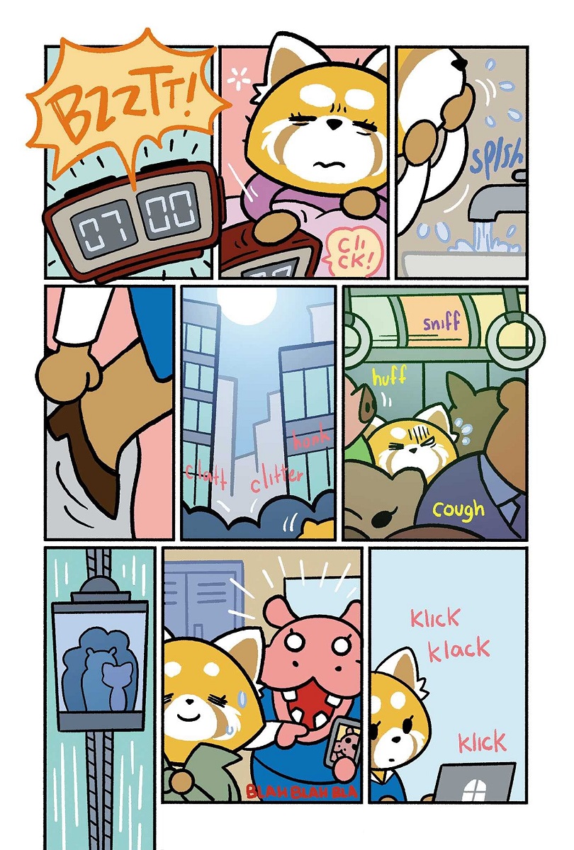Aggretsuko: Down the Rabbit Hole Graphic Novel (Hardcover ...