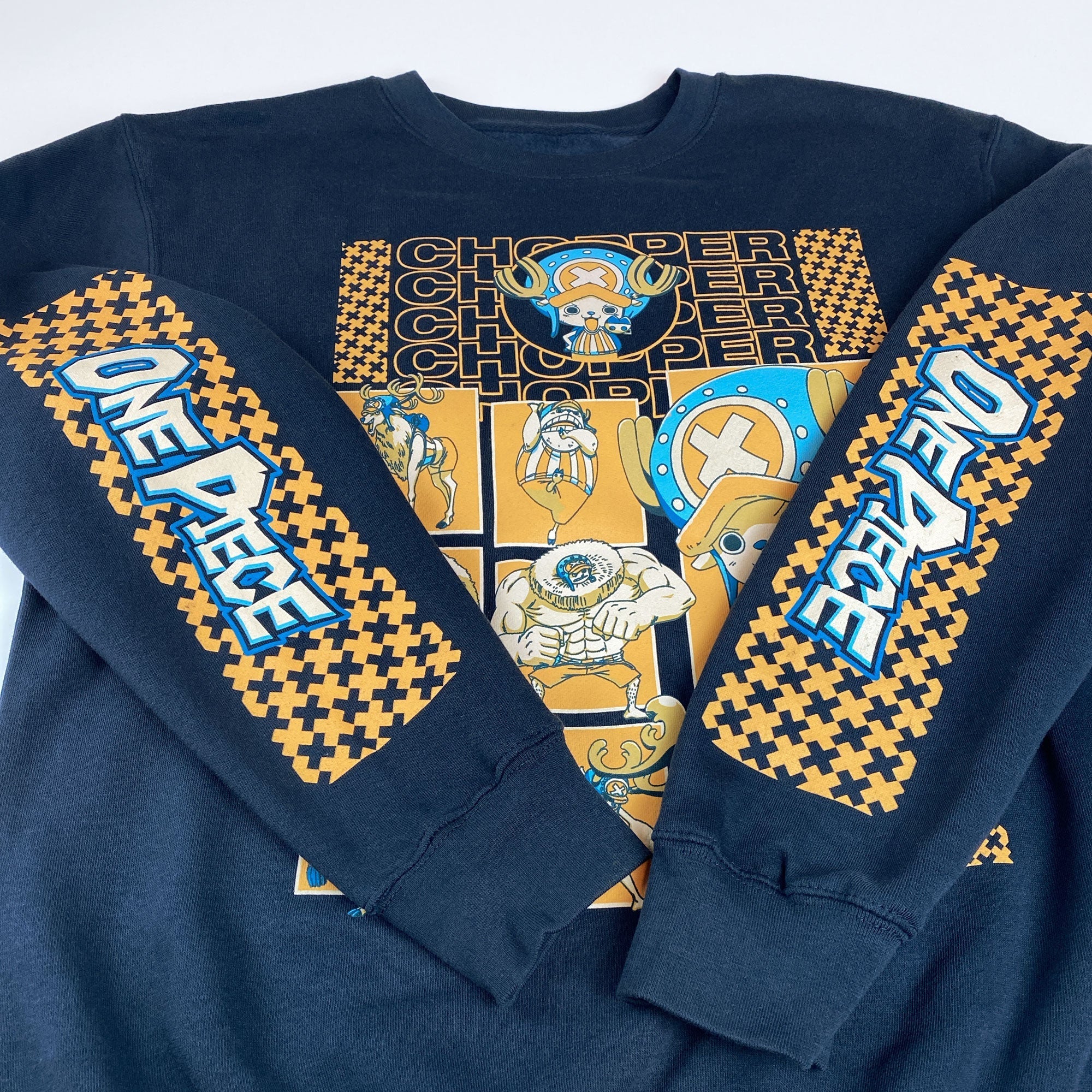 One Piece - Chopper Panels Crew Sweatshirt - Crunchyroll Exclusive ...