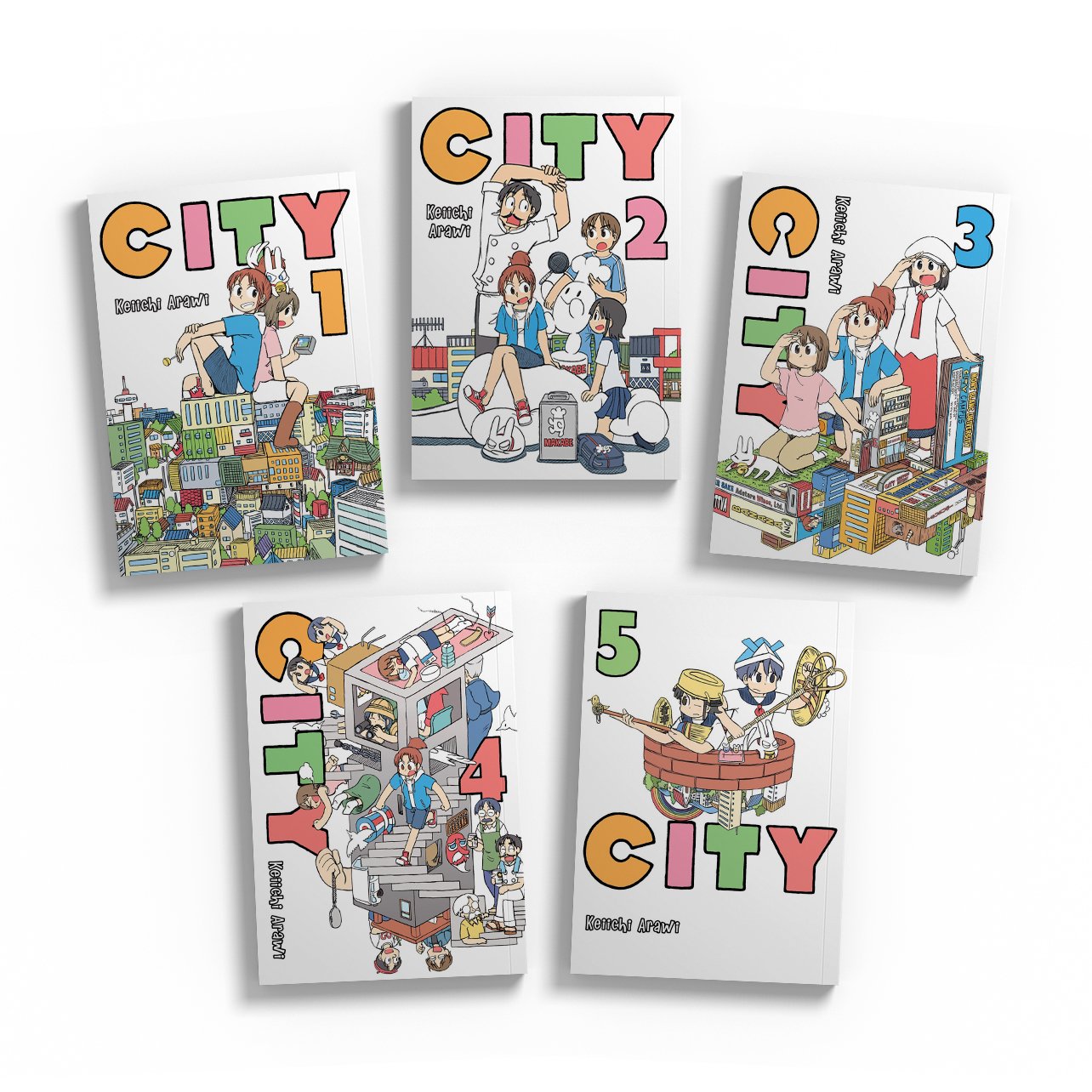 CITY Manga (1-5) Bundle | Crunchyroll Store