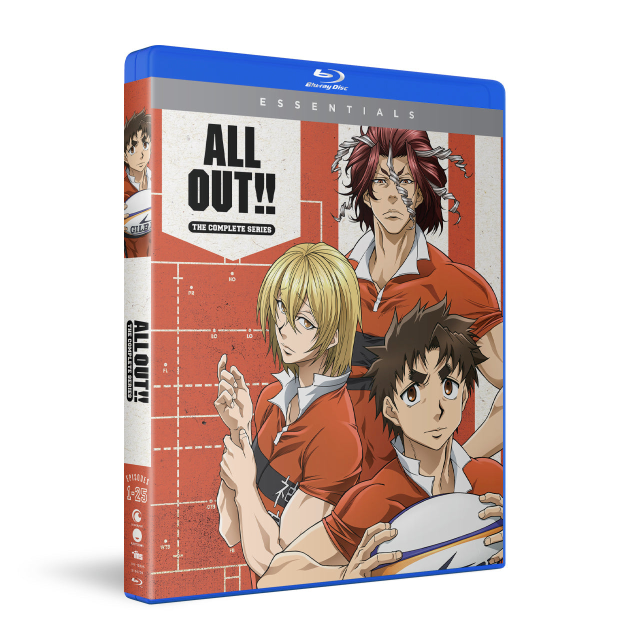 ALL OUT!! - The Complete Series - Essentials - Blu-ray | Crunchyroll store