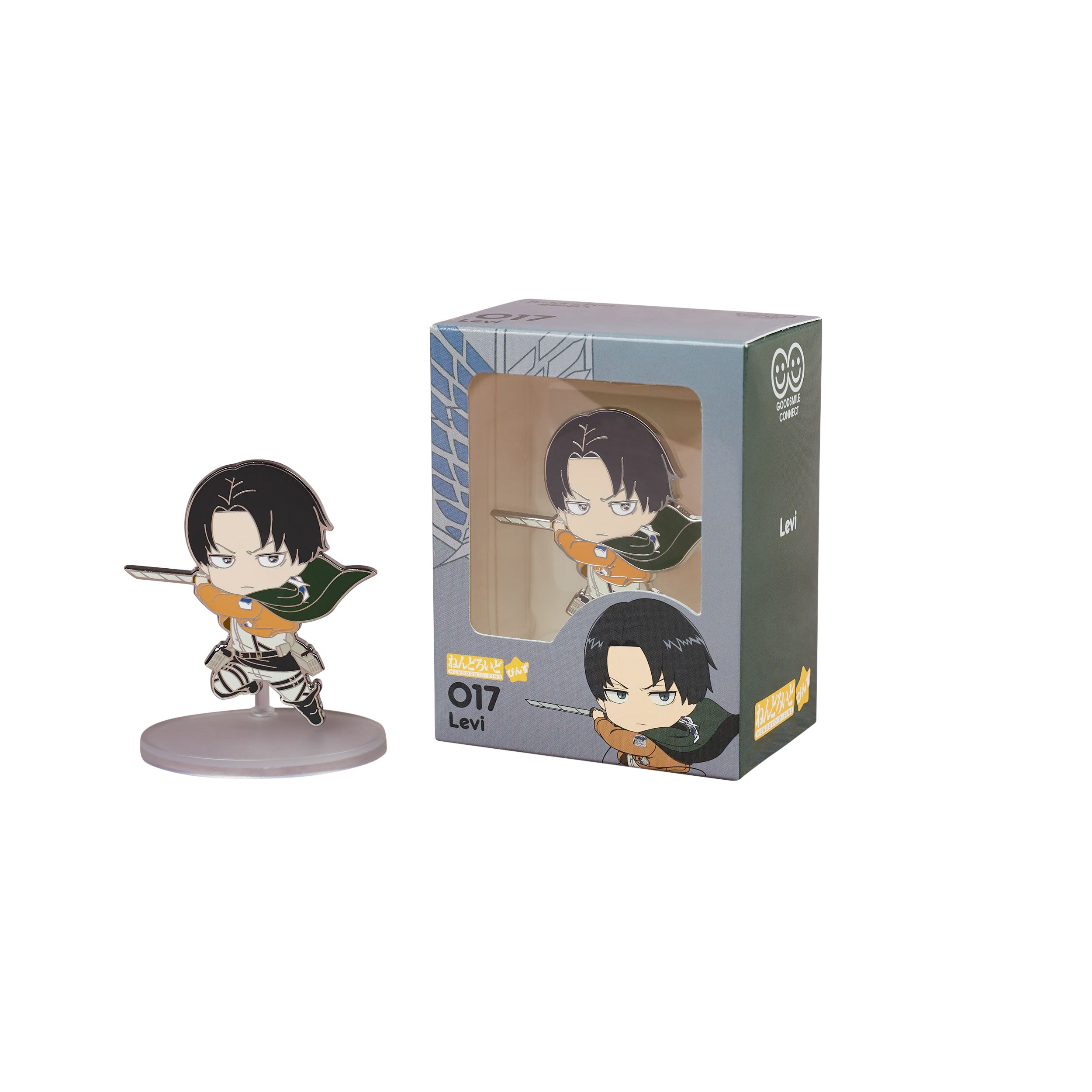 Attack on Titan - Levi Nendoroid Pin | Crunchyroll store
