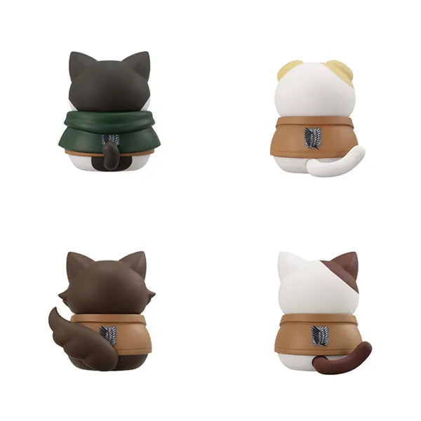 Attack on Titan - Gathering Scout Regiment Nyan Cat Figure Set (With ...