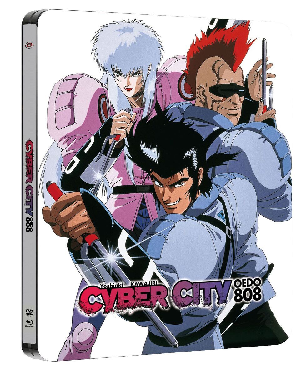Cyber City Oedo 808 - Steelbook - Blu-ray + DVD - A4 Collector's ...