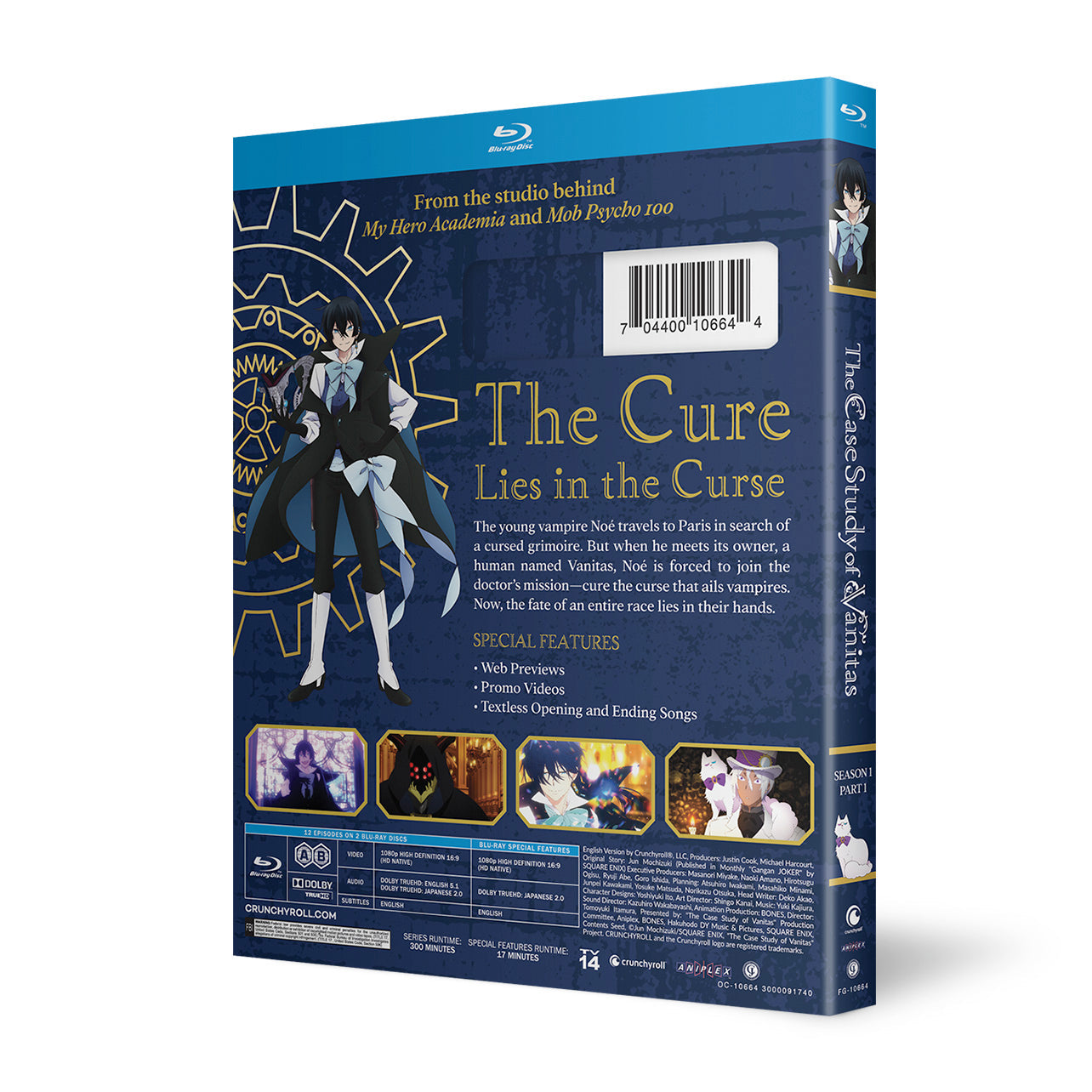 The Case Study of Vanitas - Season 1 Part 1 - Blu-ray | Crunchyroll store