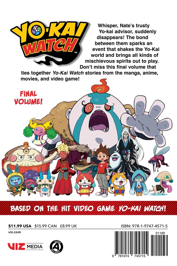 Yo-Kai Watch Manga Volume 23 | Crunchyroll Store