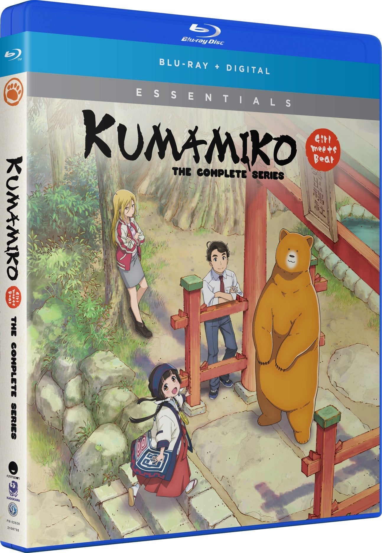 Kumamiko - The Complete Series - Essentials - Blu-ray | Crunchyroll store