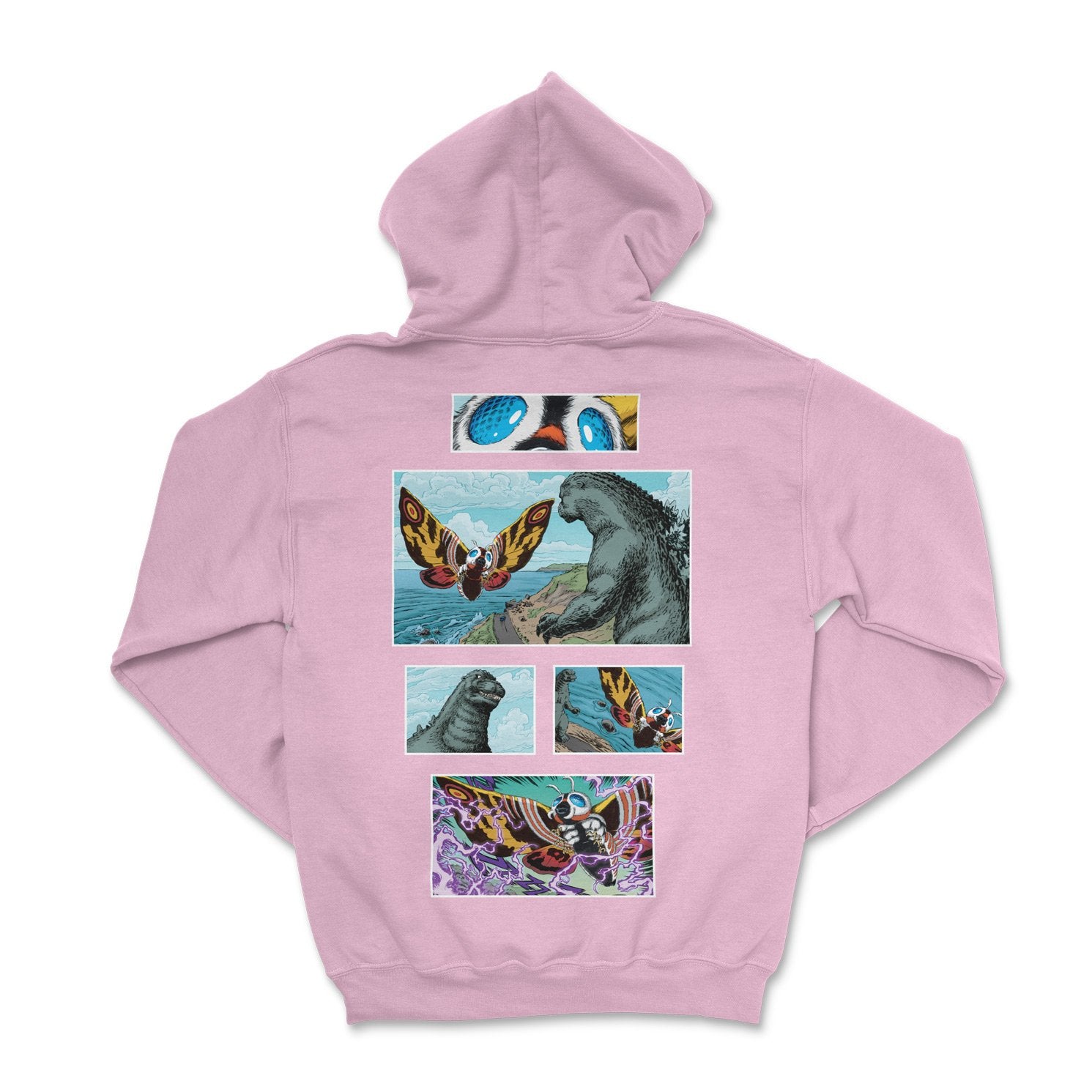 CR Loves GODZILLA Comic Storyboard Pullover | Crunchyroll store