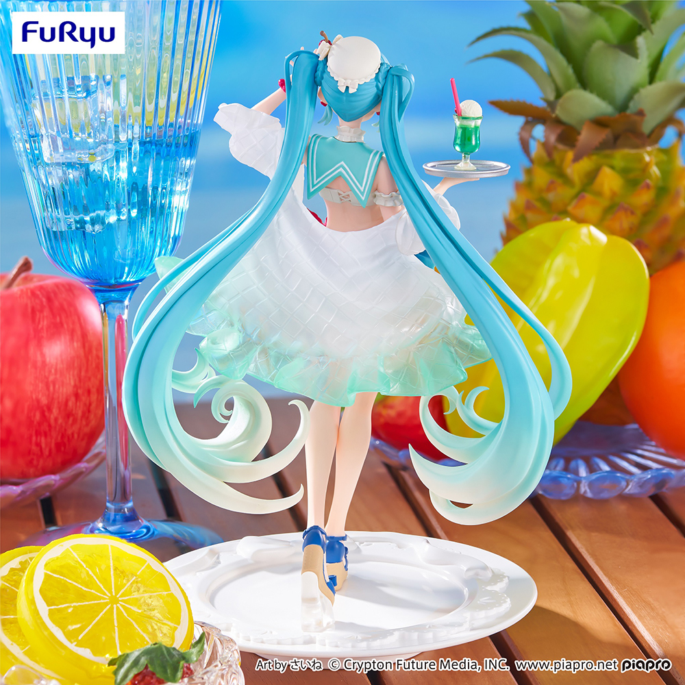Hatsune Miku - Hatsune Miku Figure (Melon Soda Float Ver ...