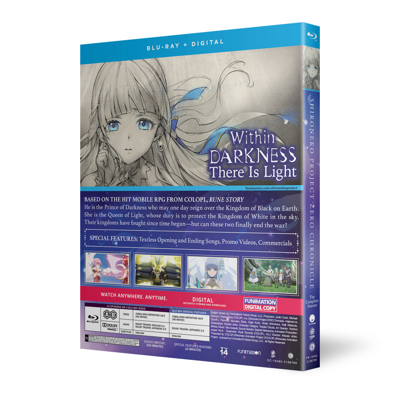 Shironeko Project ZERO Chronicle - The Complete Season - Blu-ray | Crunchyroll store